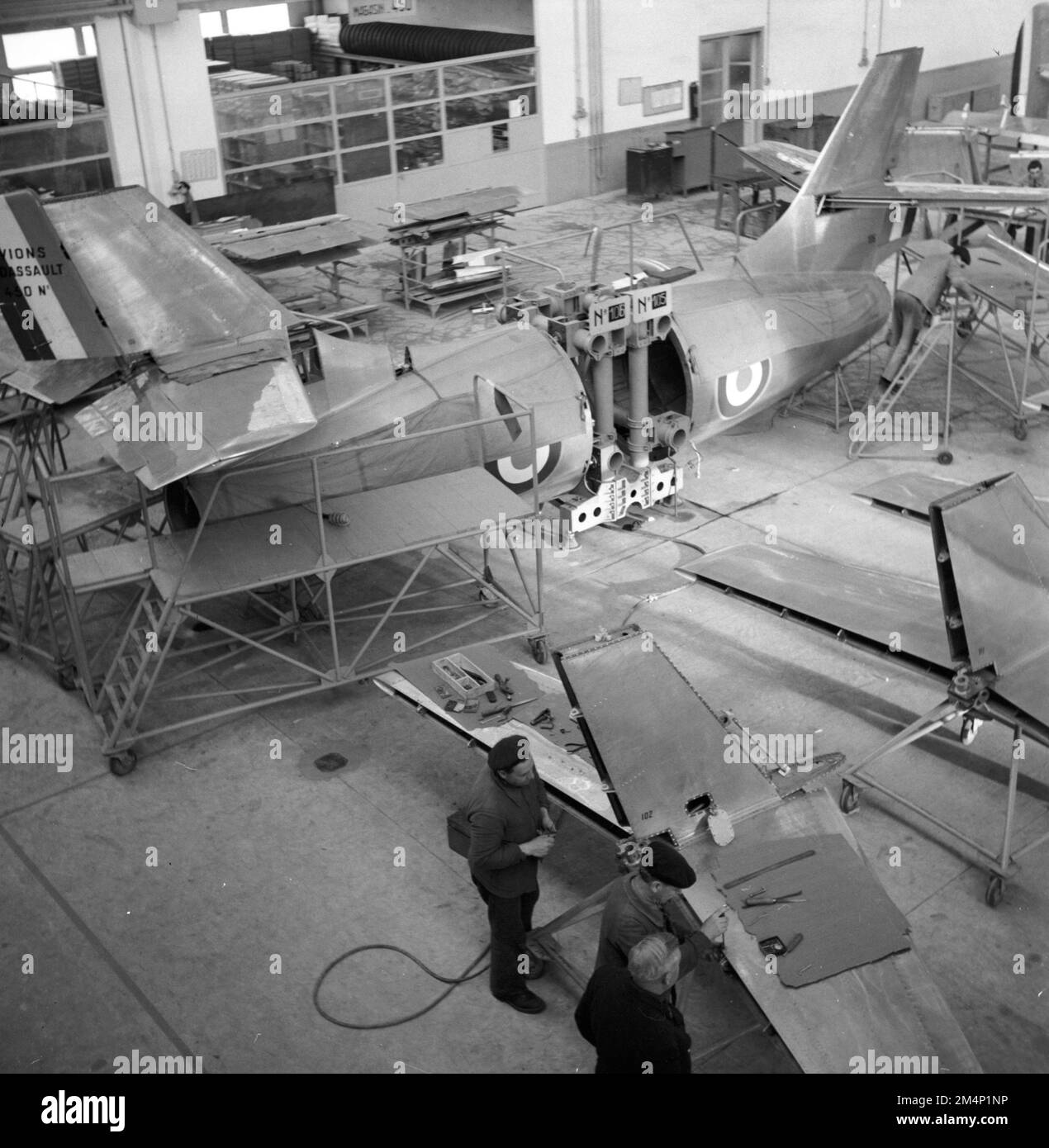Dassault Aircraft Factory. Photographs of Marshall Plan Programs ...