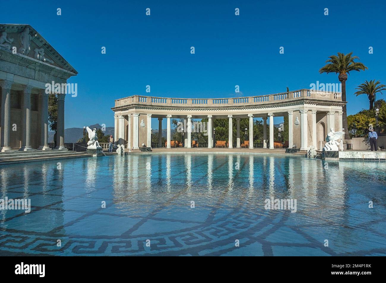 Hearst Castle Indoor Pool Night