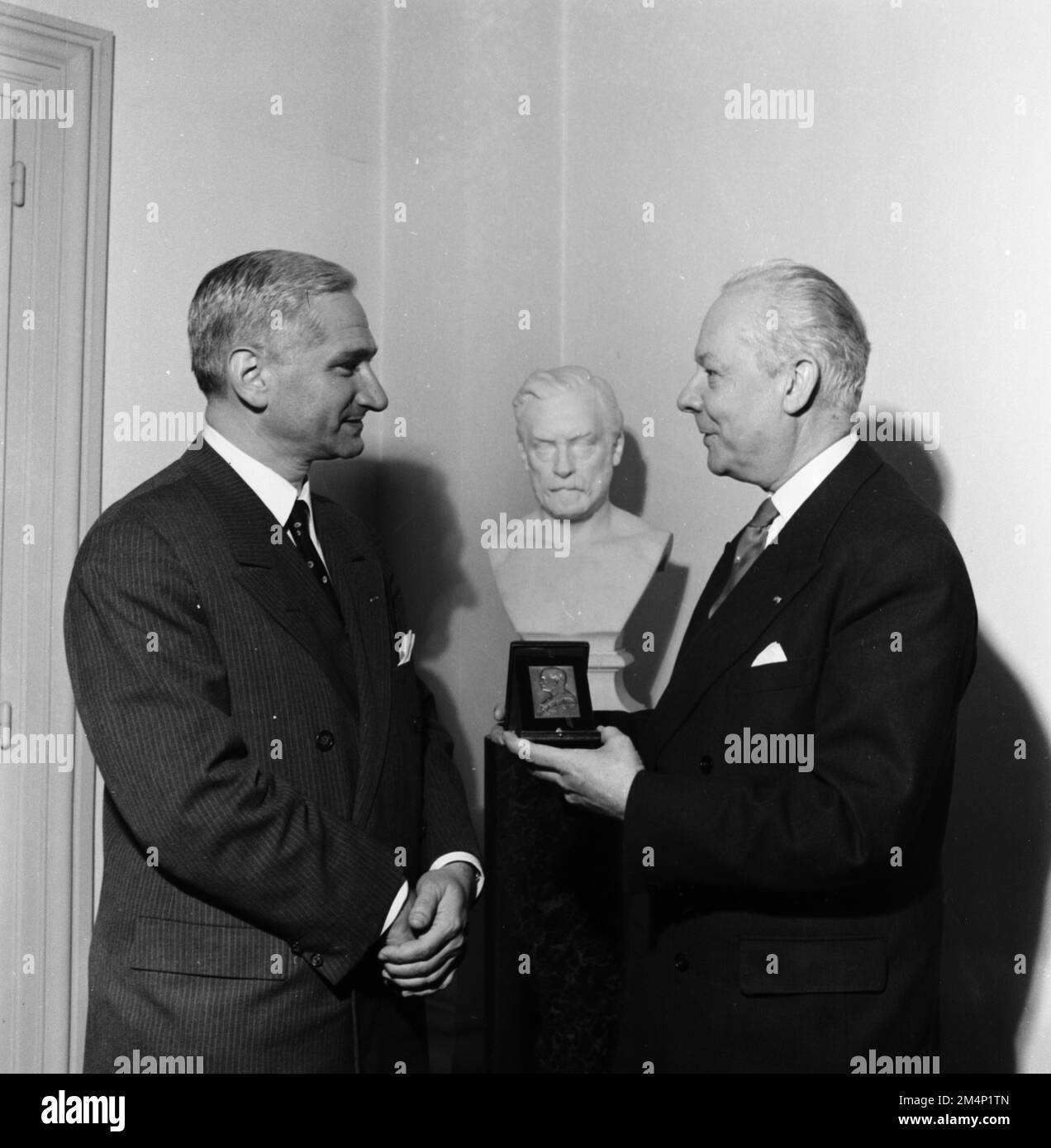 Institut Pasteur, Medal Awarded to Dr. Albert Sabin. Photographs of ...
