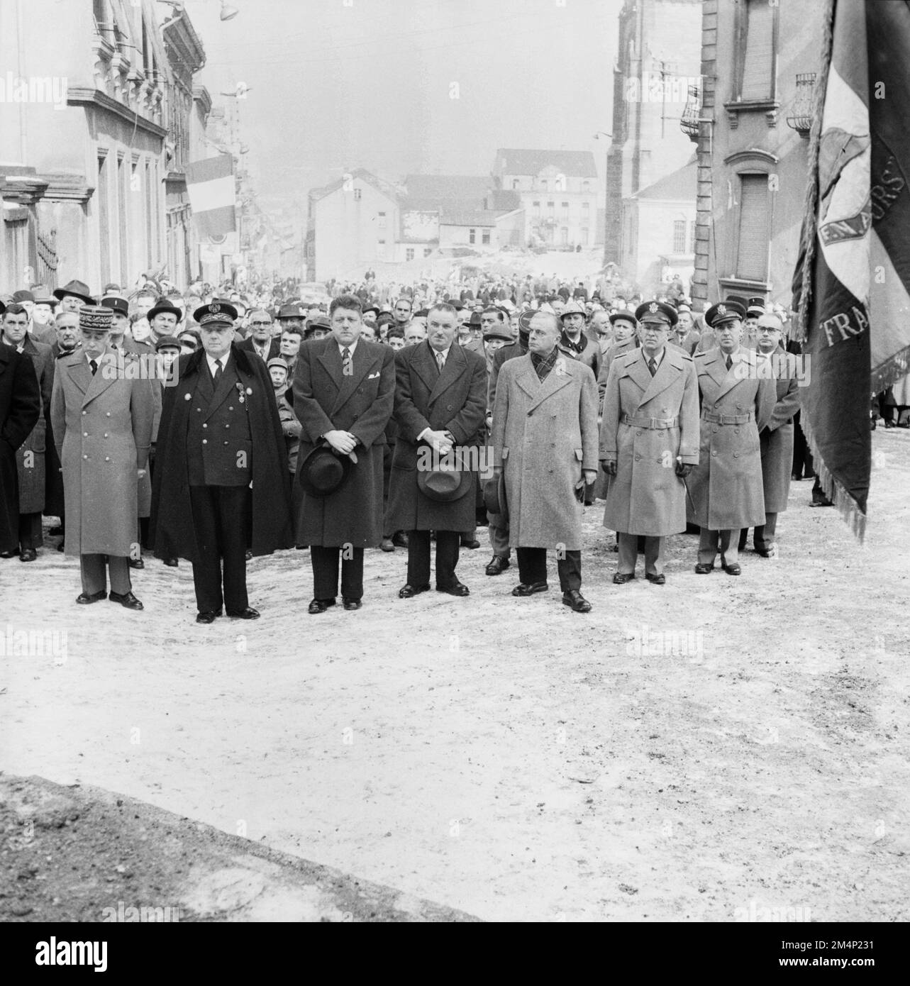 Forbach Liberation Anniversary Celebrations. Photographs of Marshall ...