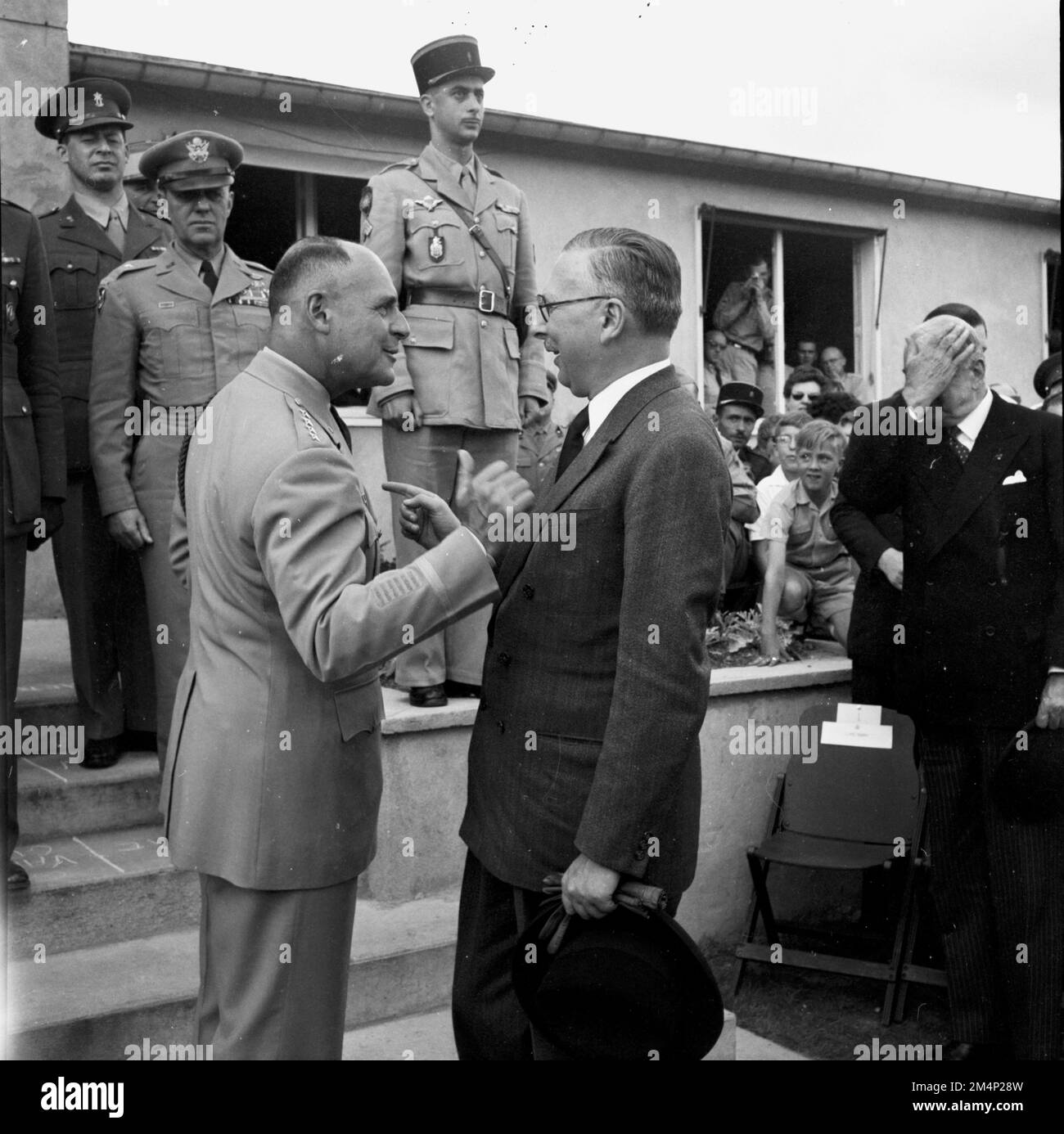 SHAPE Handover Ceremony (Handover of SHAPE Command). Photographs of ...