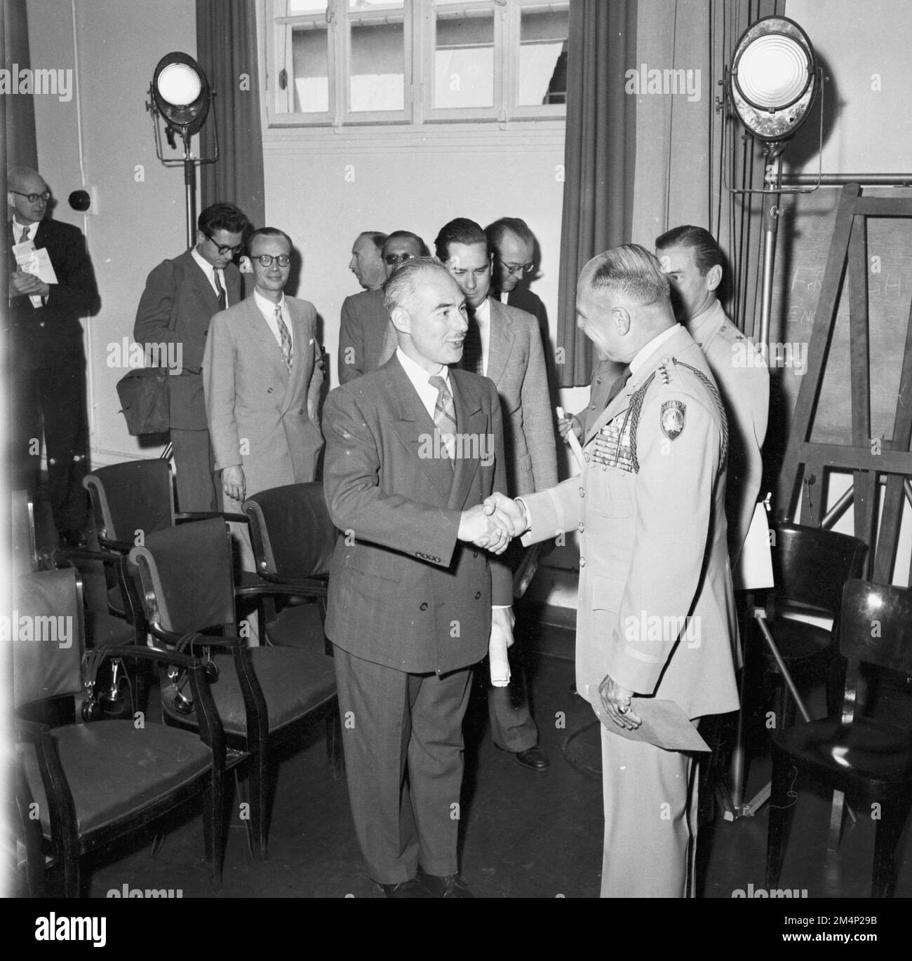 SHAPE Handover Ceremony (Handover of SHAPE Command). Photographs of ...