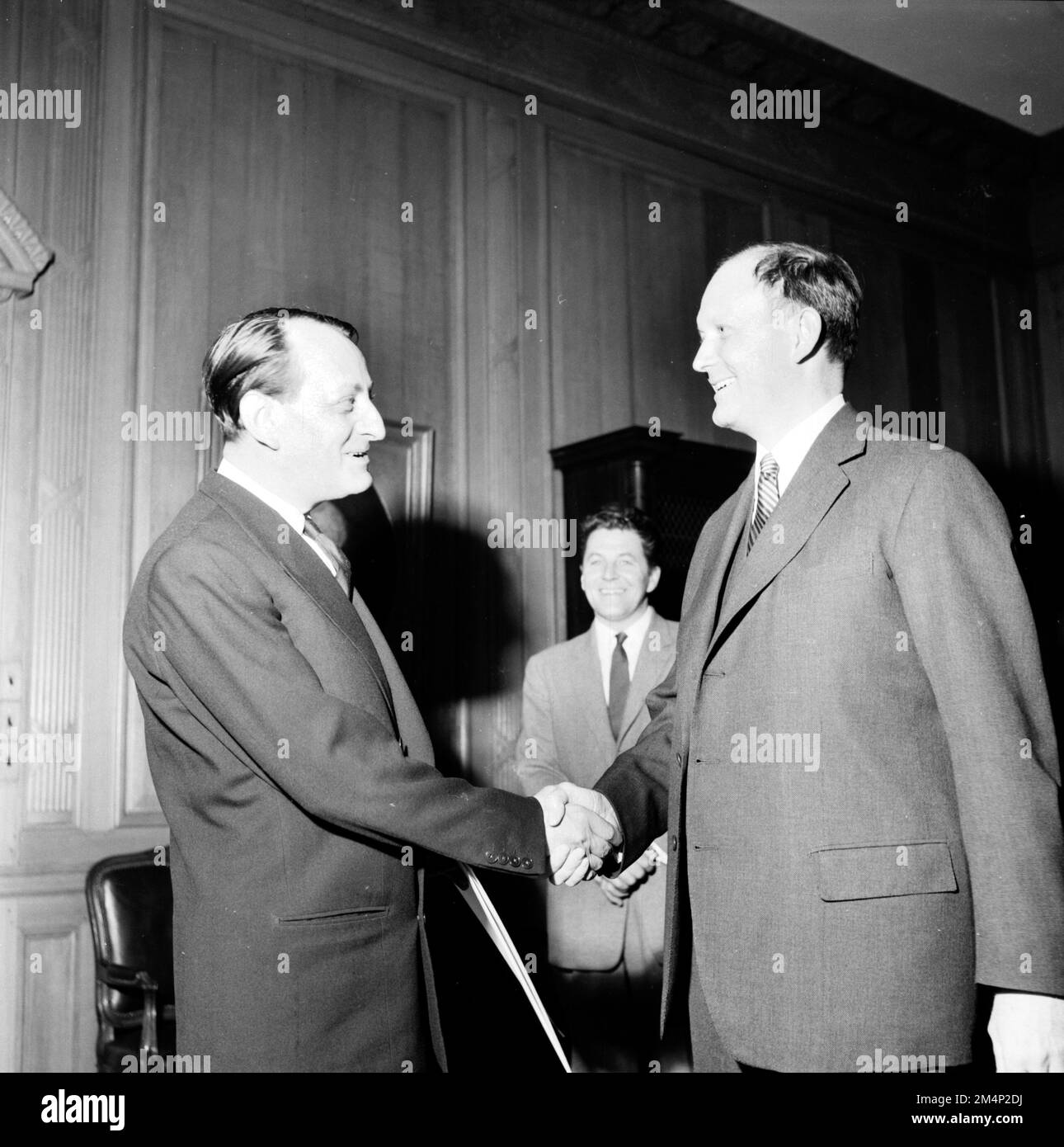 Andre Malraux, Ambassador Dillon. Photographs of Marshall Plan Programs ...