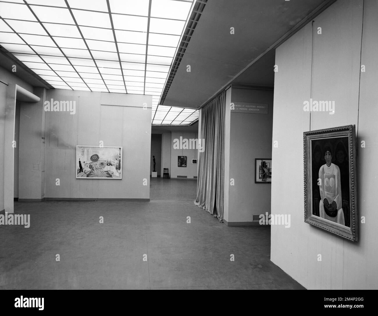 "50 Years of US Art" Exhibit (Lay-out of the exhibit, Museum of Modern ...