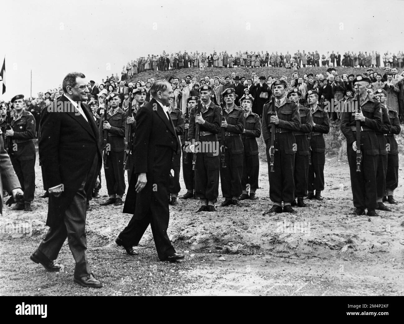 D-Day 10th Anniversary Celebrations in Normandy. Photographs of Marshall Plan Programs, Exhibits ...
