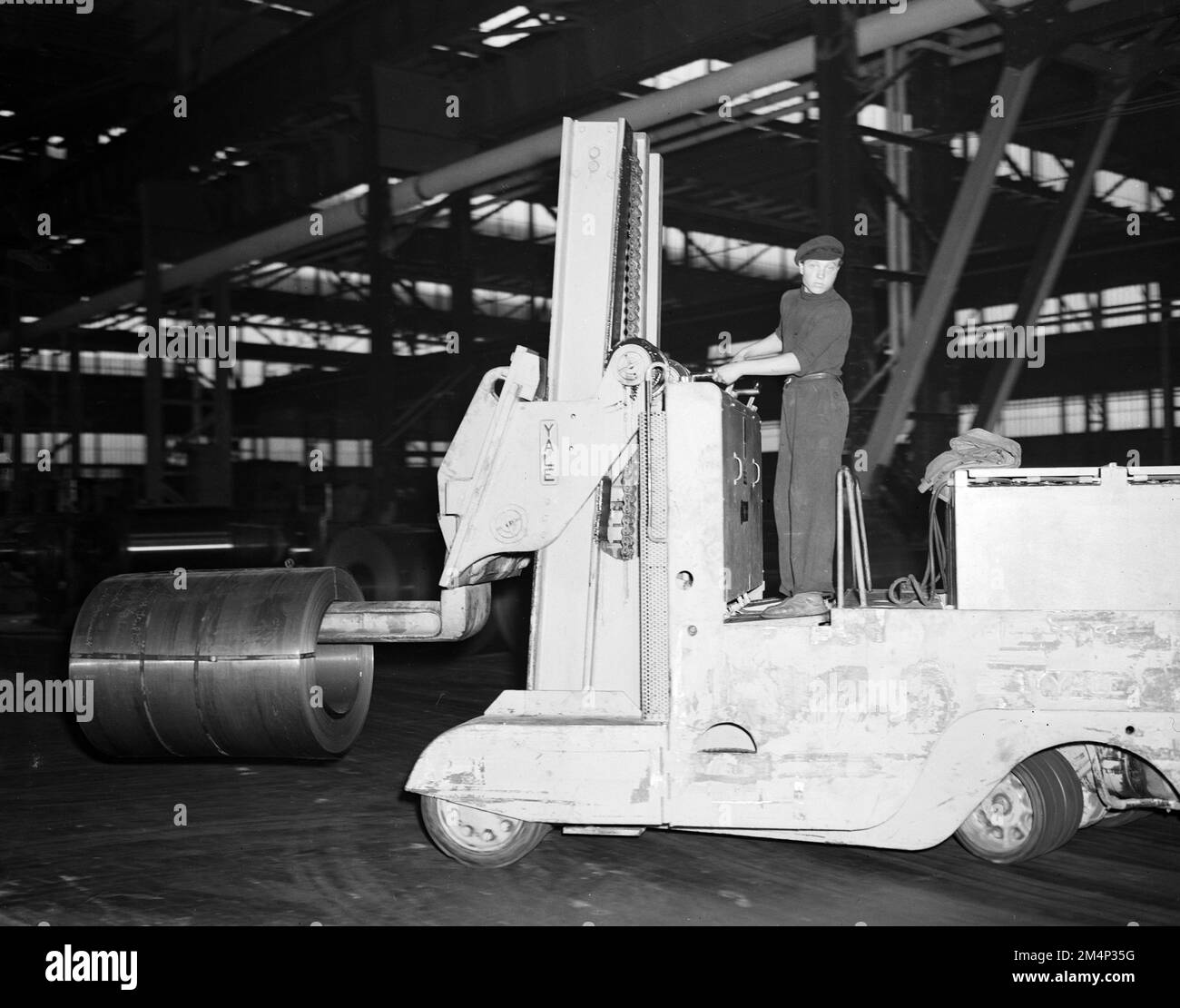 Modern Equipment Helps Increase France's Steel Output - USINOR ...