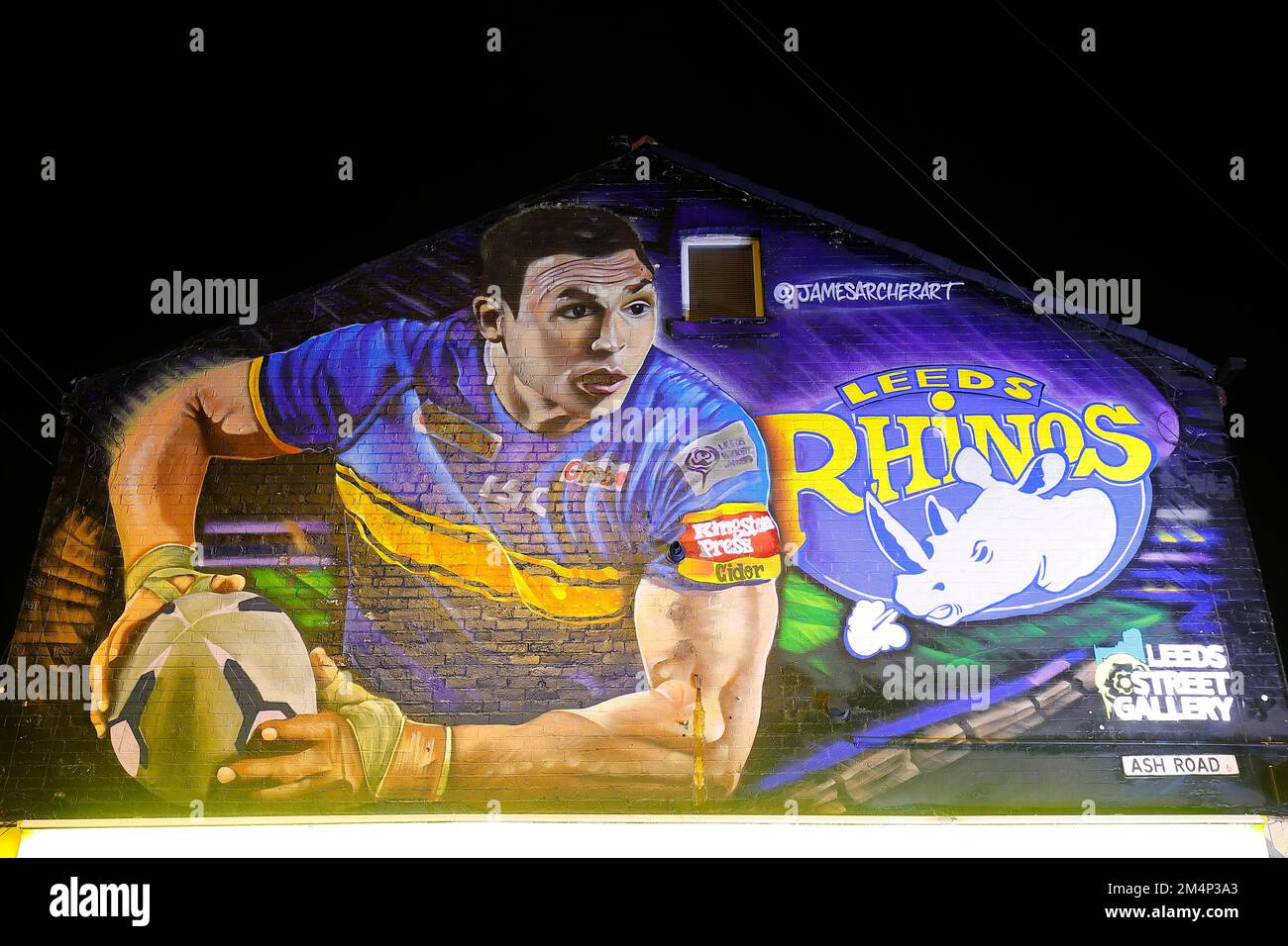 Sir kevin sinfield painting hi-res stock photography and images - Alamy
