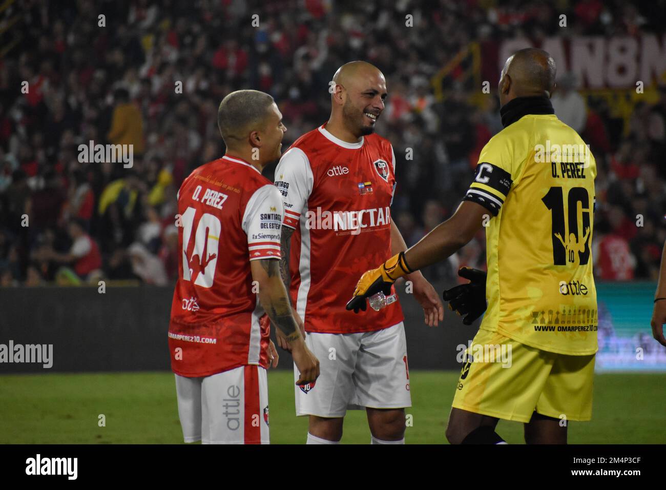 Colombia's leage team Santa Fe farewells Argentinian soccer player Omar ...