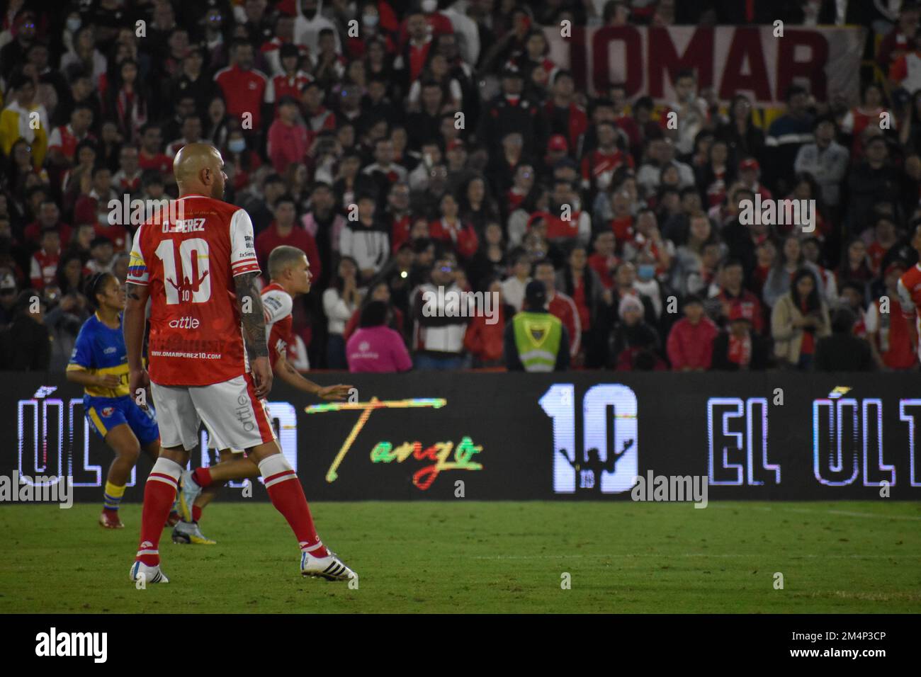Colombia's leage team Santa Fe farewells Argentinian soccer player Omar ...