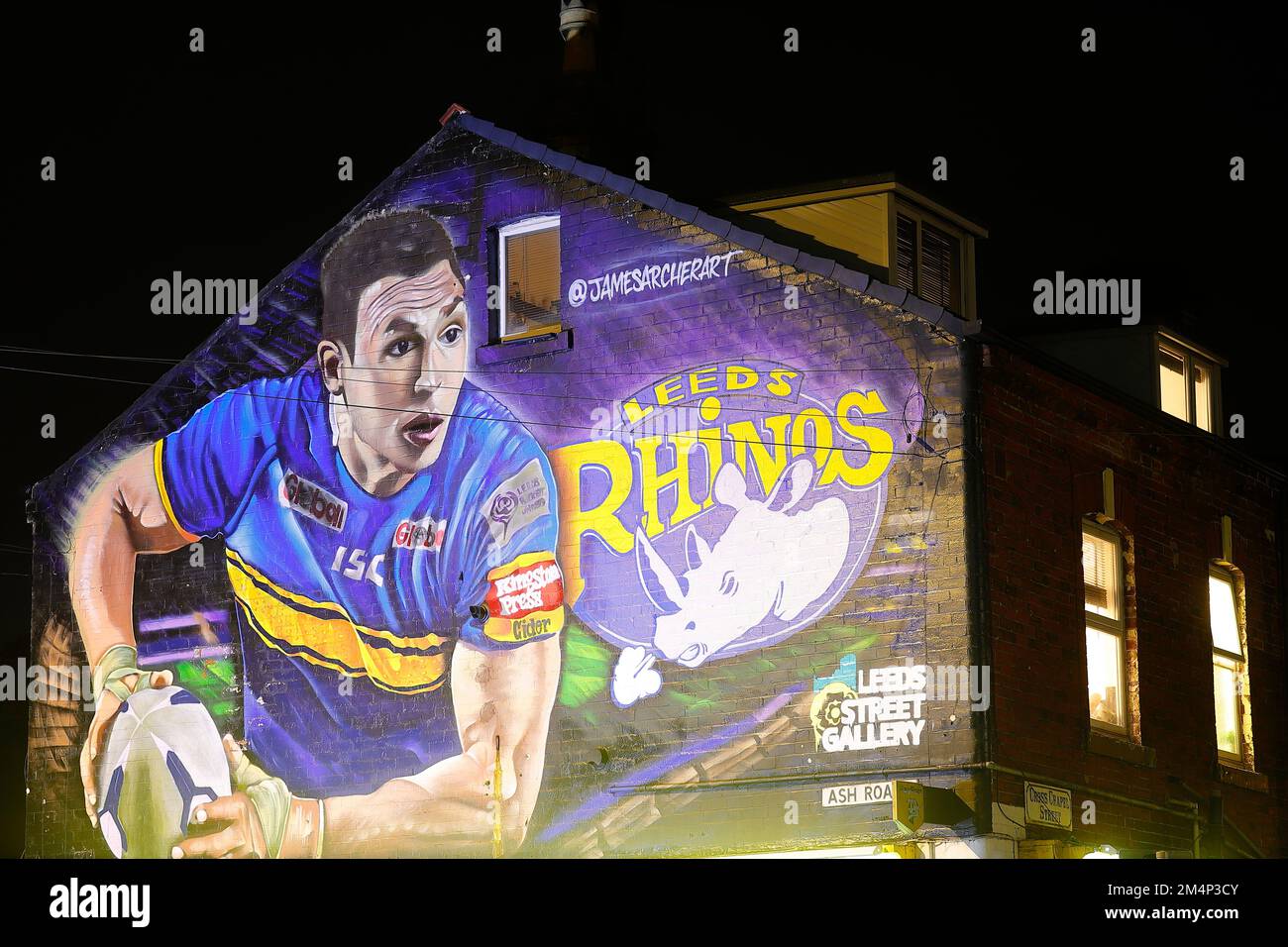 Sir kevin sinfield painting hi-res stock photography and images - Alamy