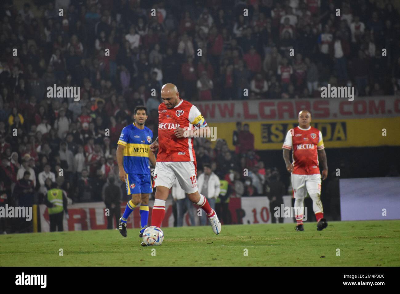 Colombia's leage team Santa Fe farewells Argentinian soccer player Omar ...