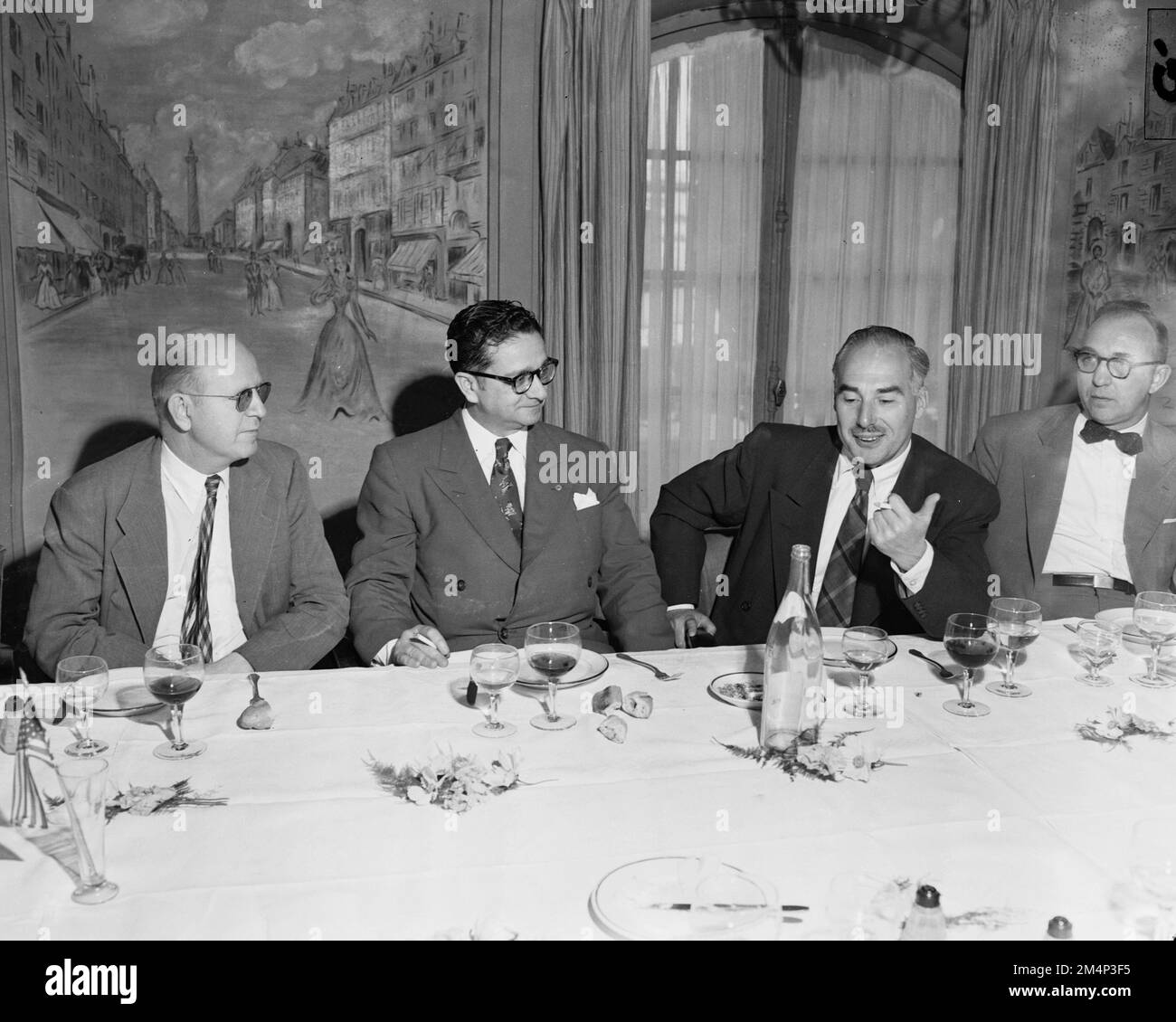 Farewell Party (Harry Martin). Photographs of Marshall Plan Programs ...