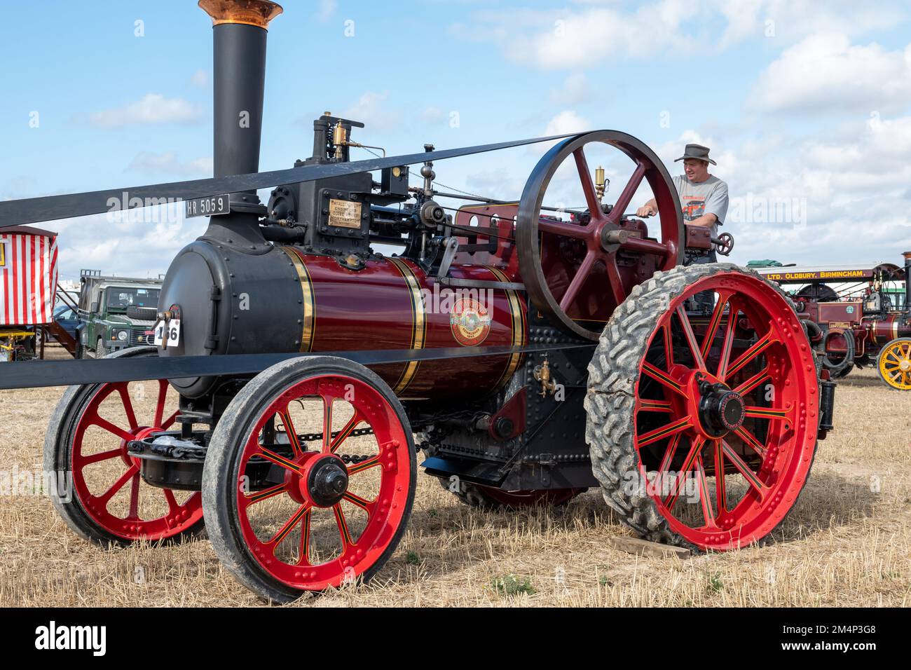 Tarrant Hinton.Dorset.United Kingdom.August 25th 2022.A restored 1905 ...