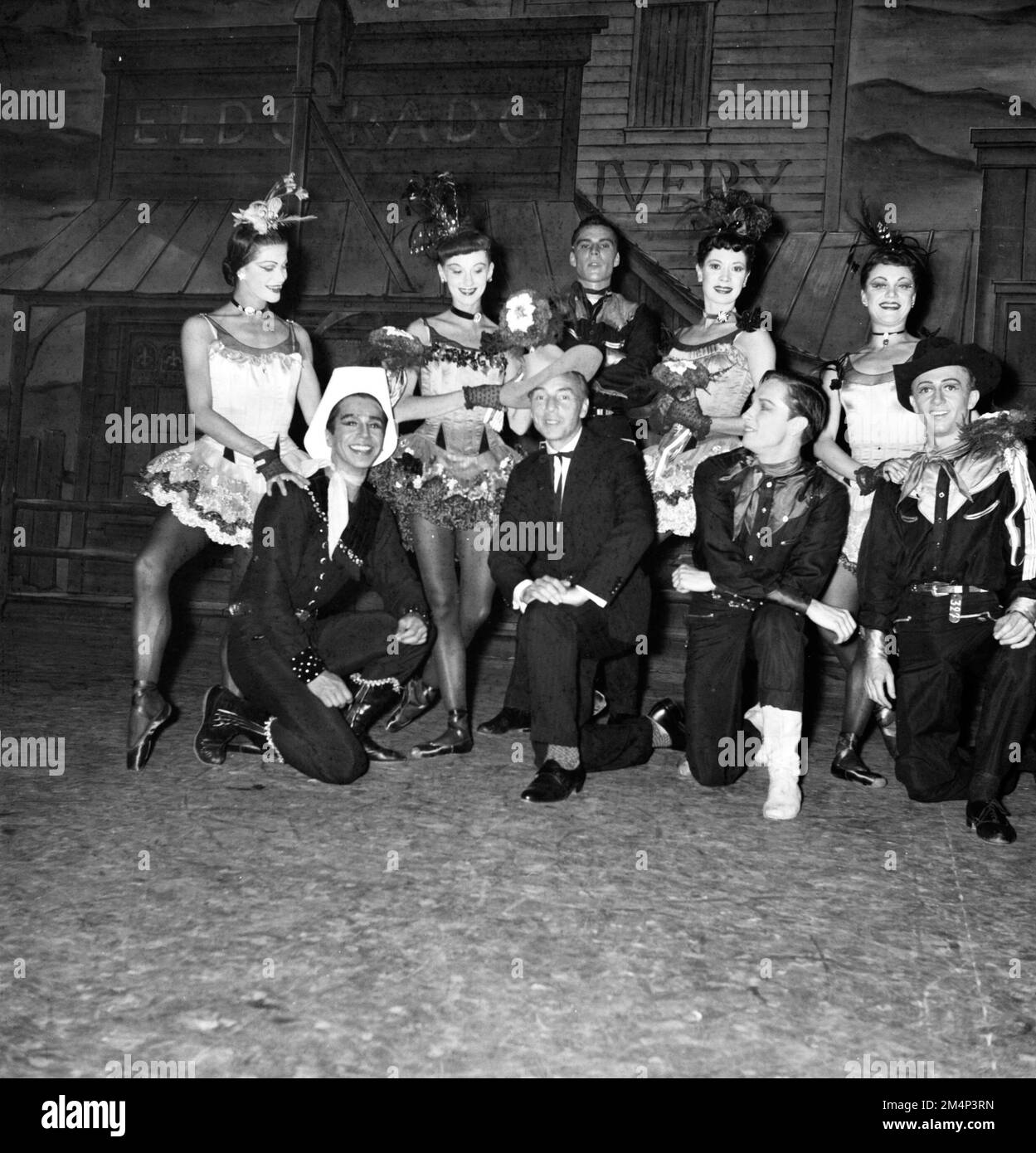 New York City Ballet, Berniere. Photographs of Marshall Plan Programs ...