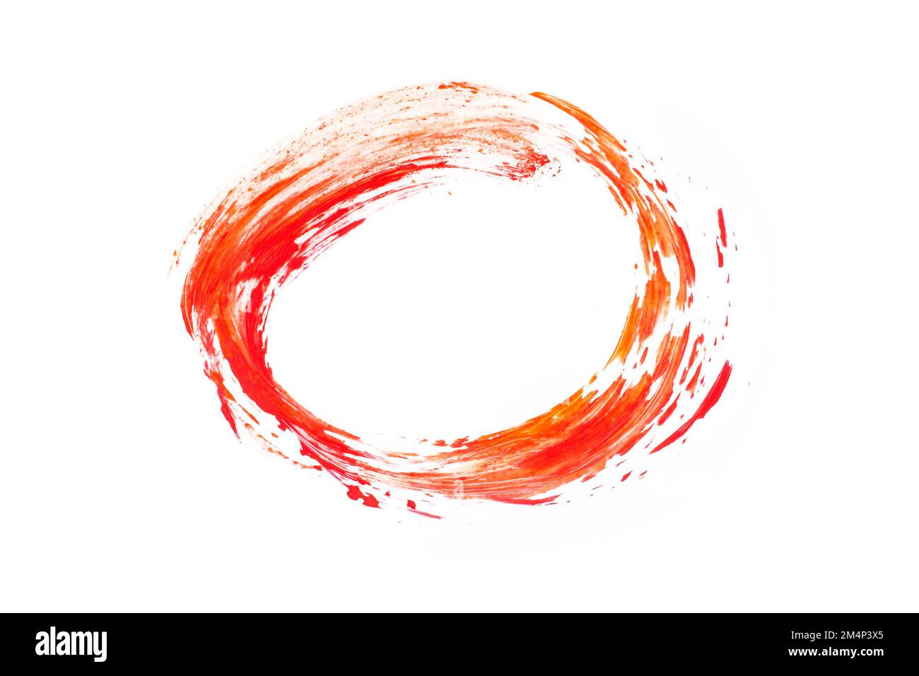 Red paint circle hi-res stock photography and images - Alamy