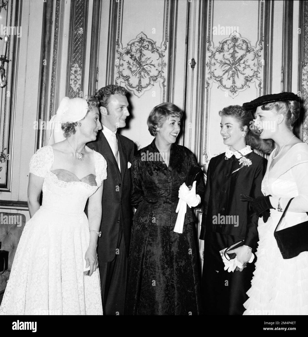 "Oklahoma" Actors at France-Amerique. Photographs of Marshall Plan ...
