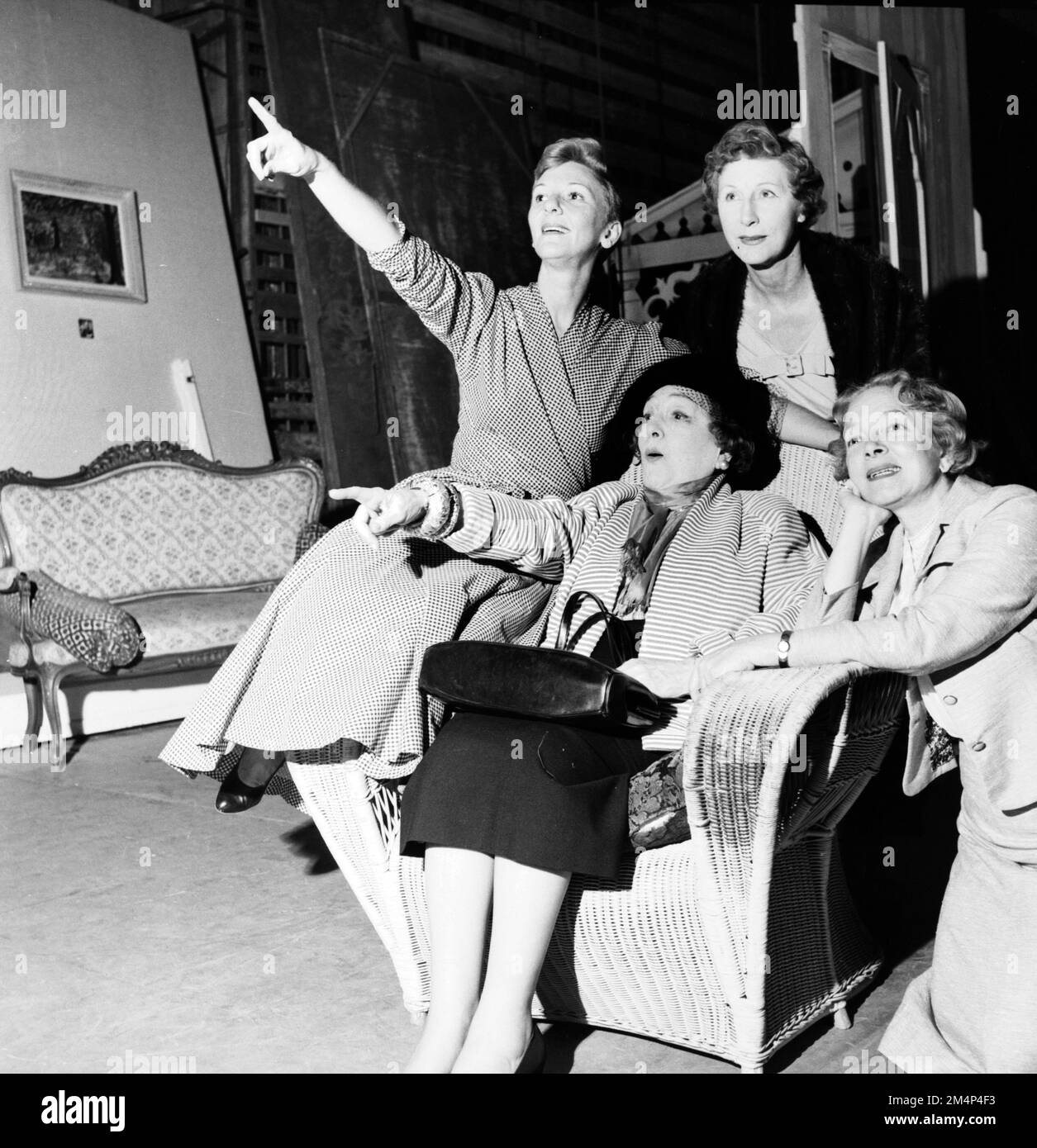"Medea", "Skin of Our Teeth" Actors in Paris. Photographs of Marshall ...