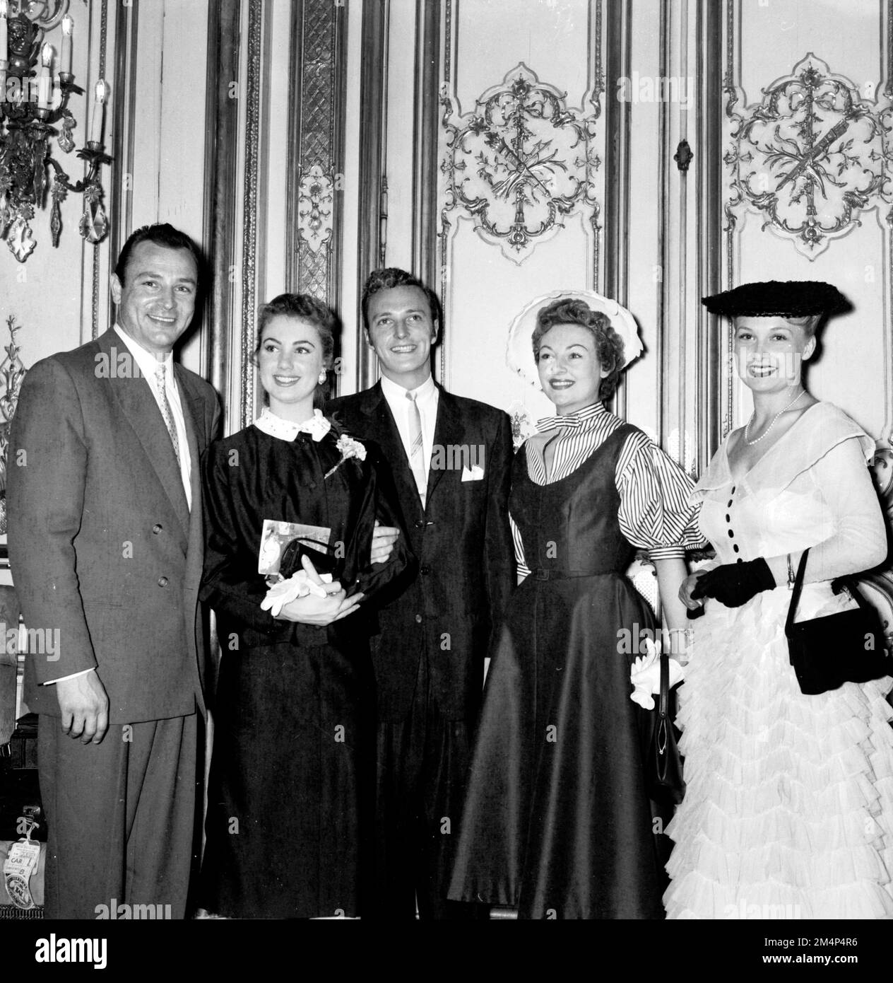 "Oklahoma" Actors at France-Amerique. Photographs of Marshall Plan ...
