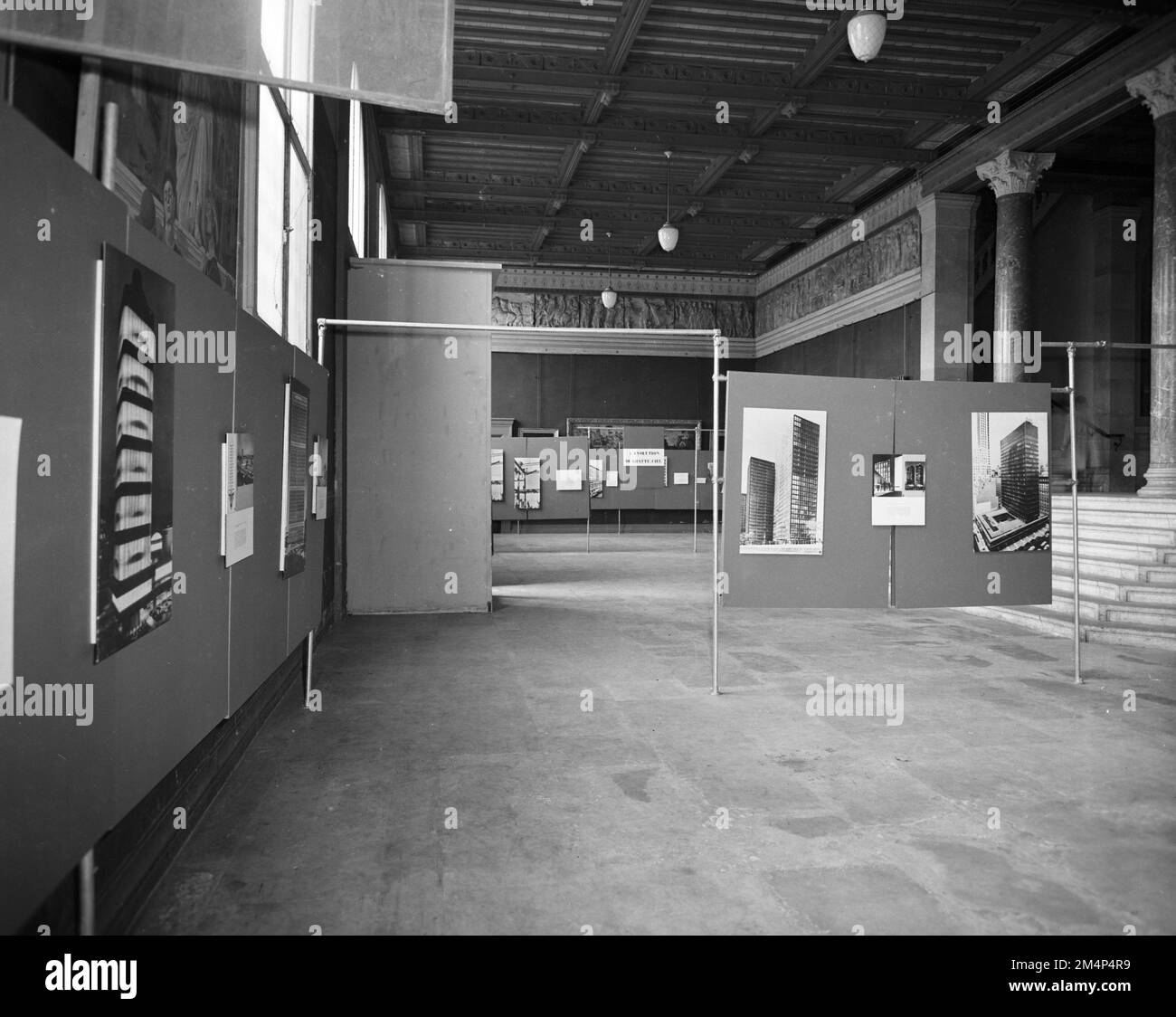 Skyscrapers' Architectural Exhibit (Lay-out). Photographs of Marshall ...