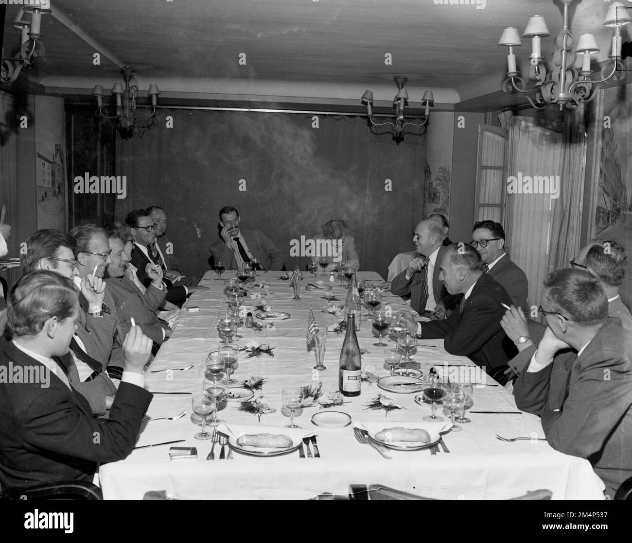 Farewell Party (Harry Martin). Photographs of Marshall Plan Programs ...
