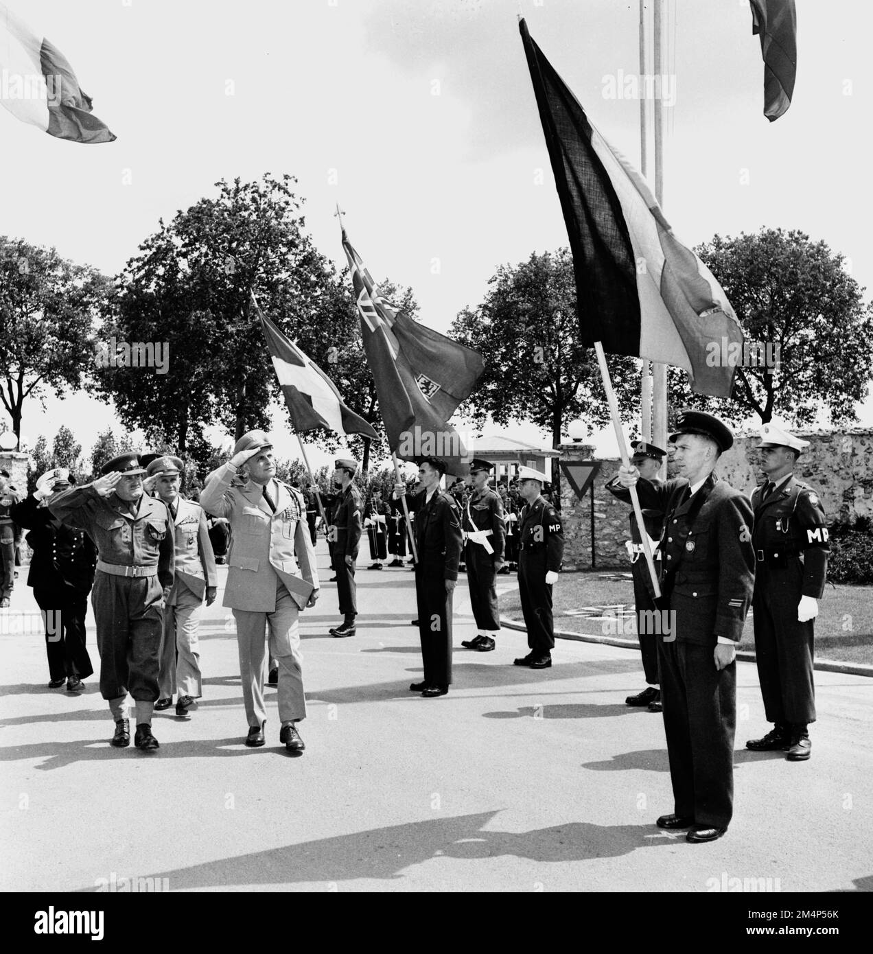 SHAPE Handover Ceremony (Handover of SHAPE Command). Photographs of ...