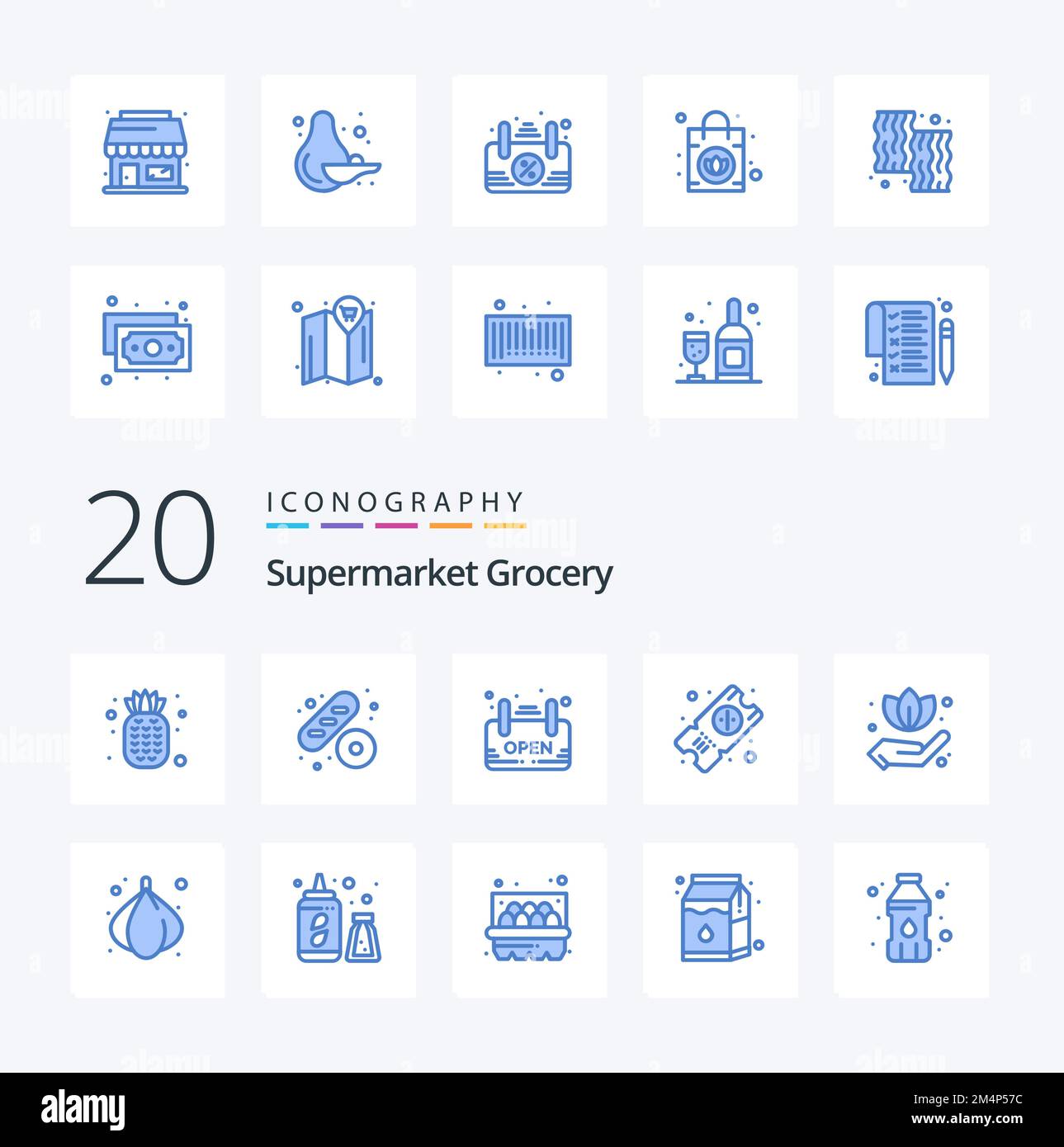 Grocery signage store Stock Vector Images - Alamy