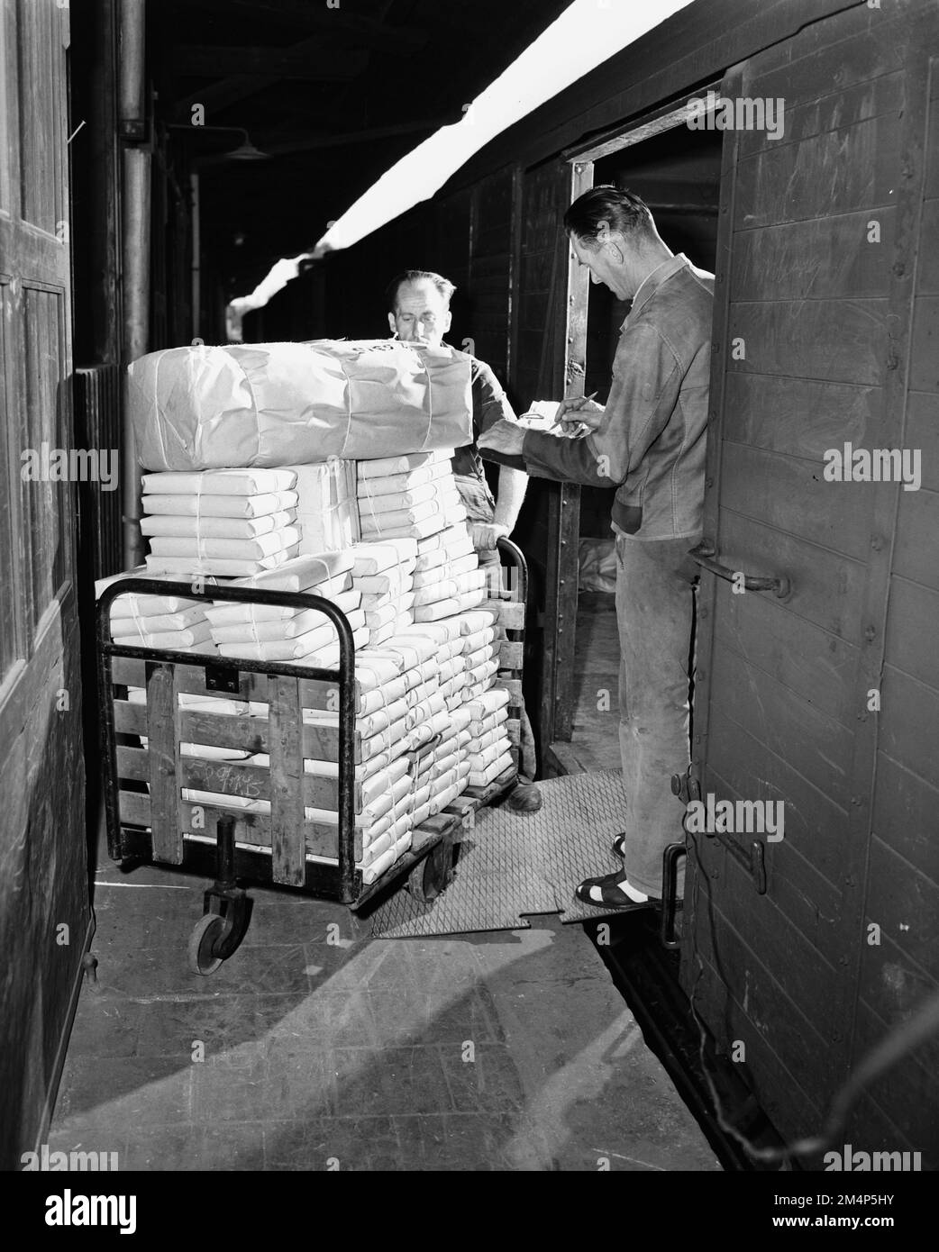 Labor - Force Ouvriere Workers at Home. Photographs of Marshall Plan ...