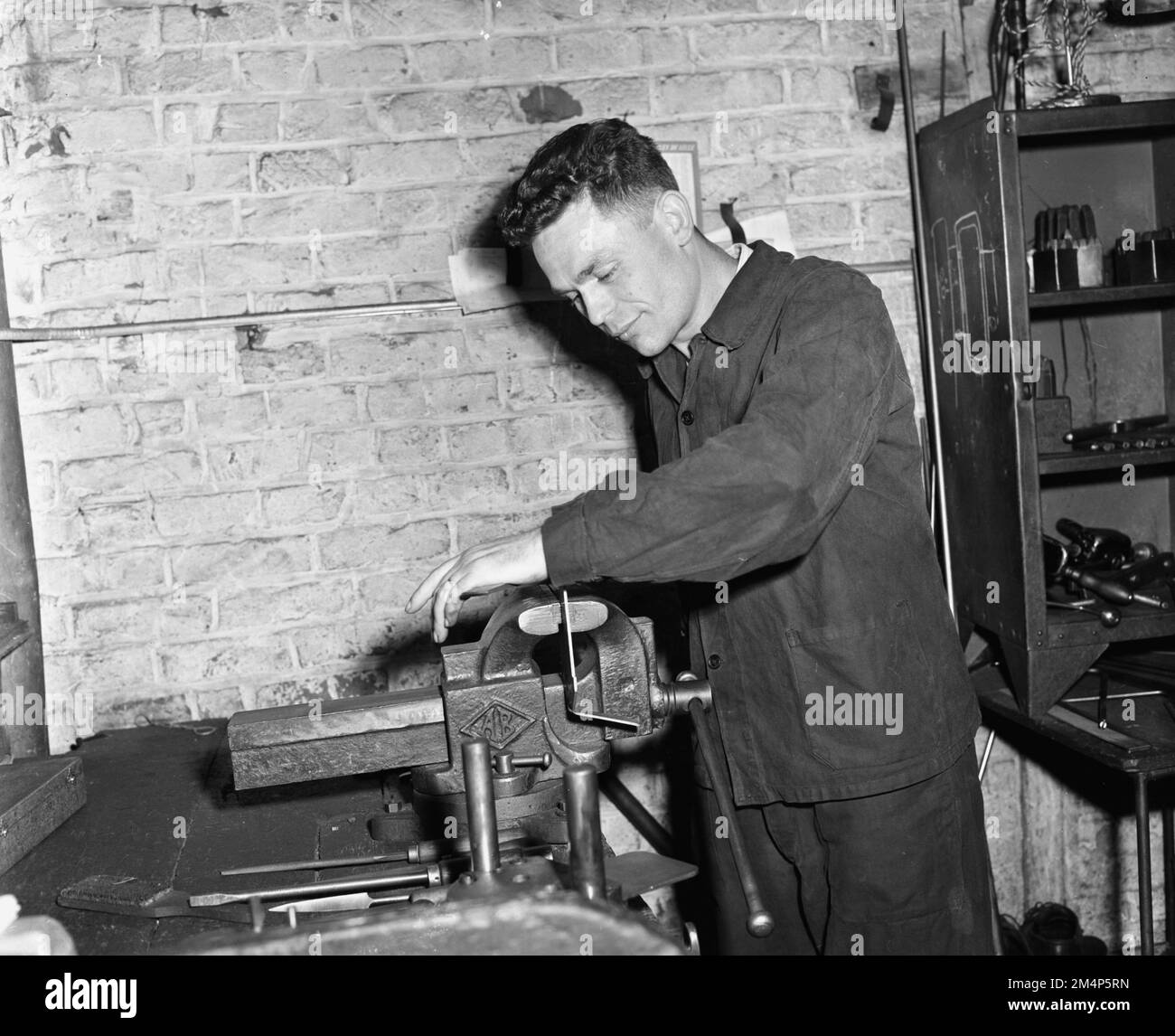 Labor - Force Ouvriere Workers at Home. Photographs of Marshall Plan ...