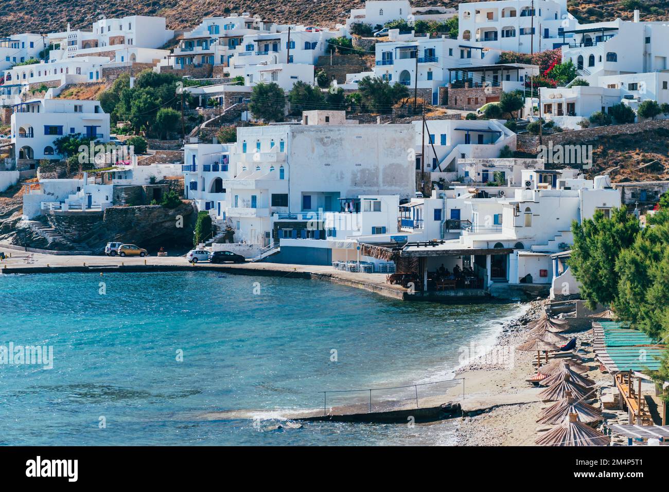 Ormos Isternion Beach, Tinos, Greece Stock Photo - Alamy