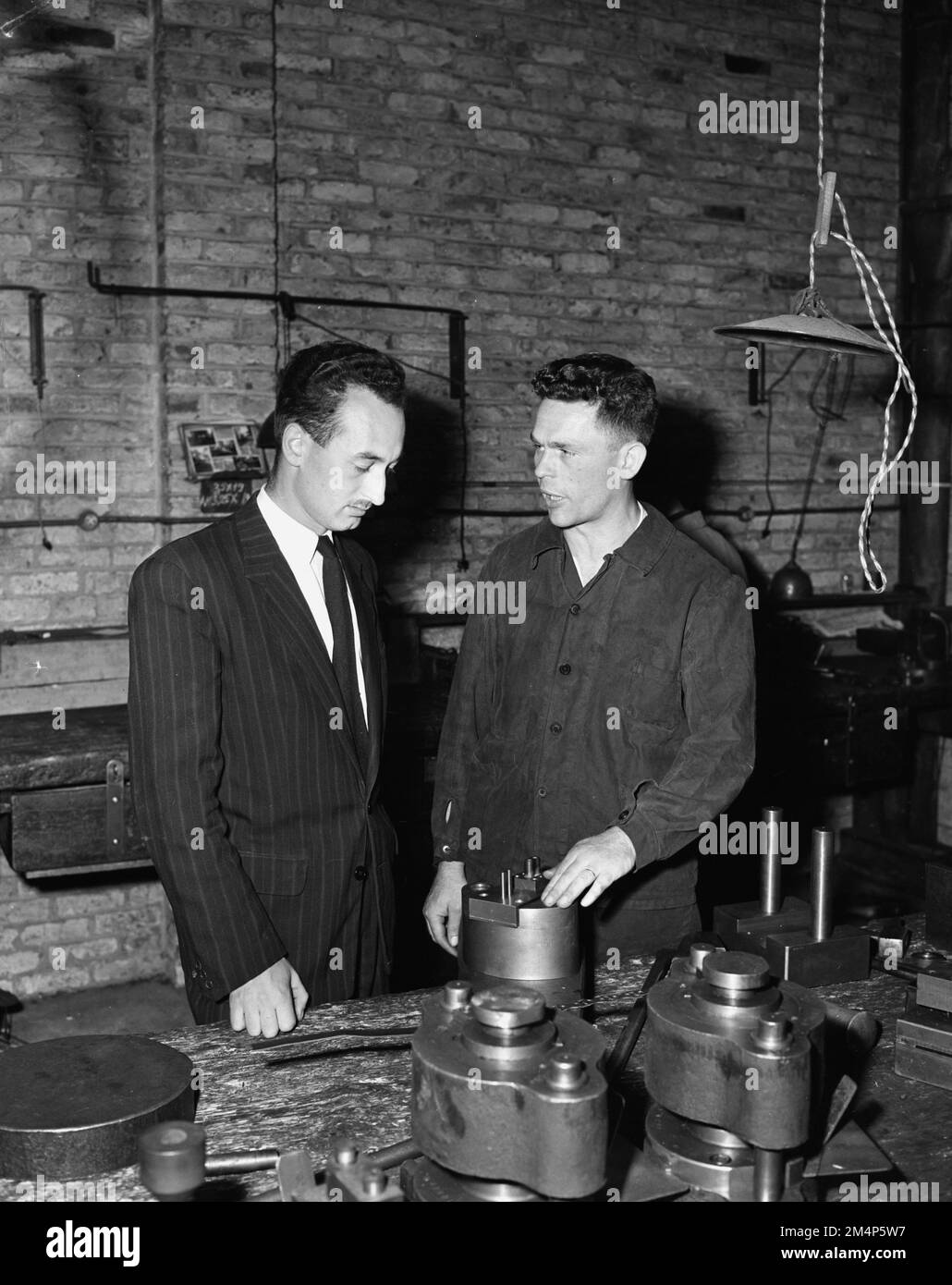 Labor - Force Ouvriere Workers at Home. Photographs of Marshall Plan ...