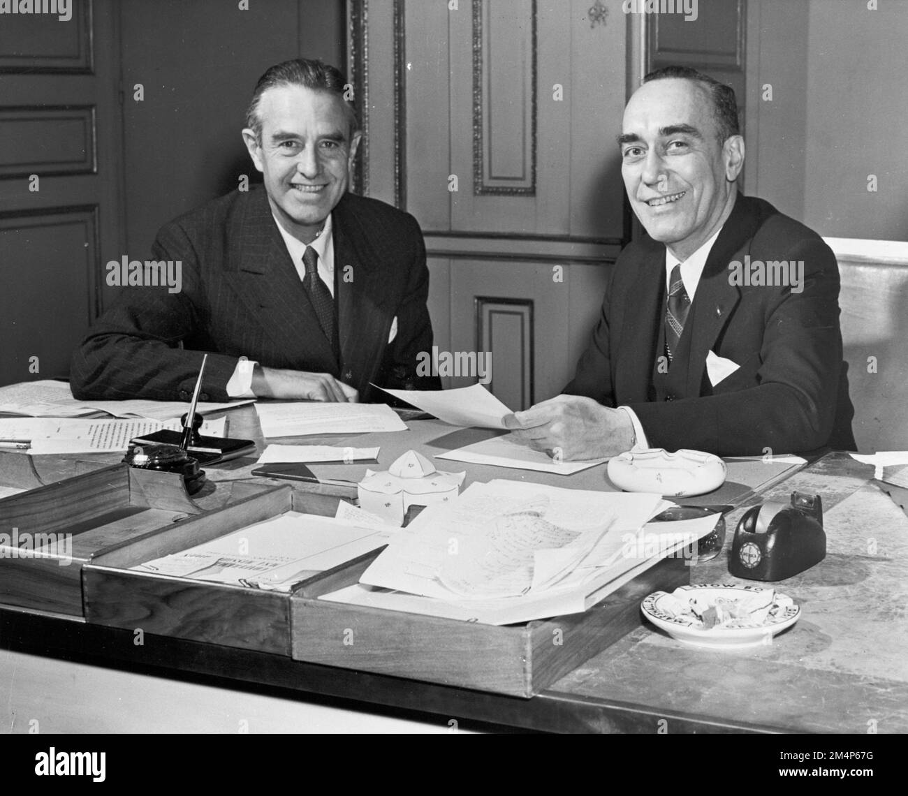 Wm. Draper and A. Harriman, Pictures taken by Jackie Martin ...