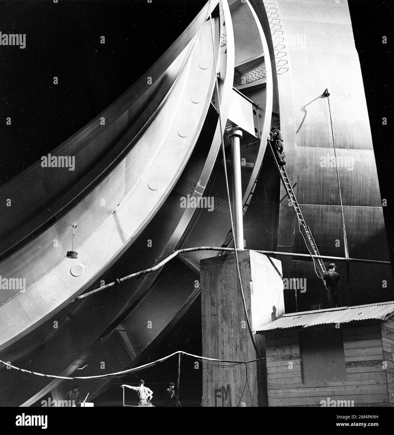 Modane Wind Tunnel. Photographs of Marshall Plan Programs, Exhibits ...