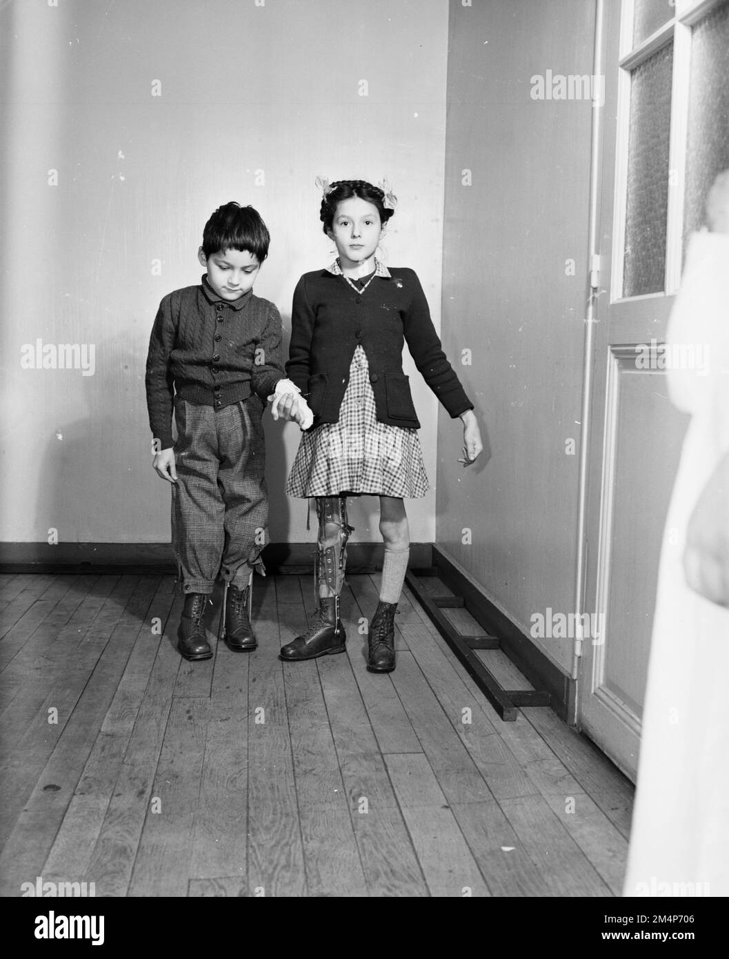Crippled Children. Photographs of Marshall Plan Programs, Exhibits, and ...