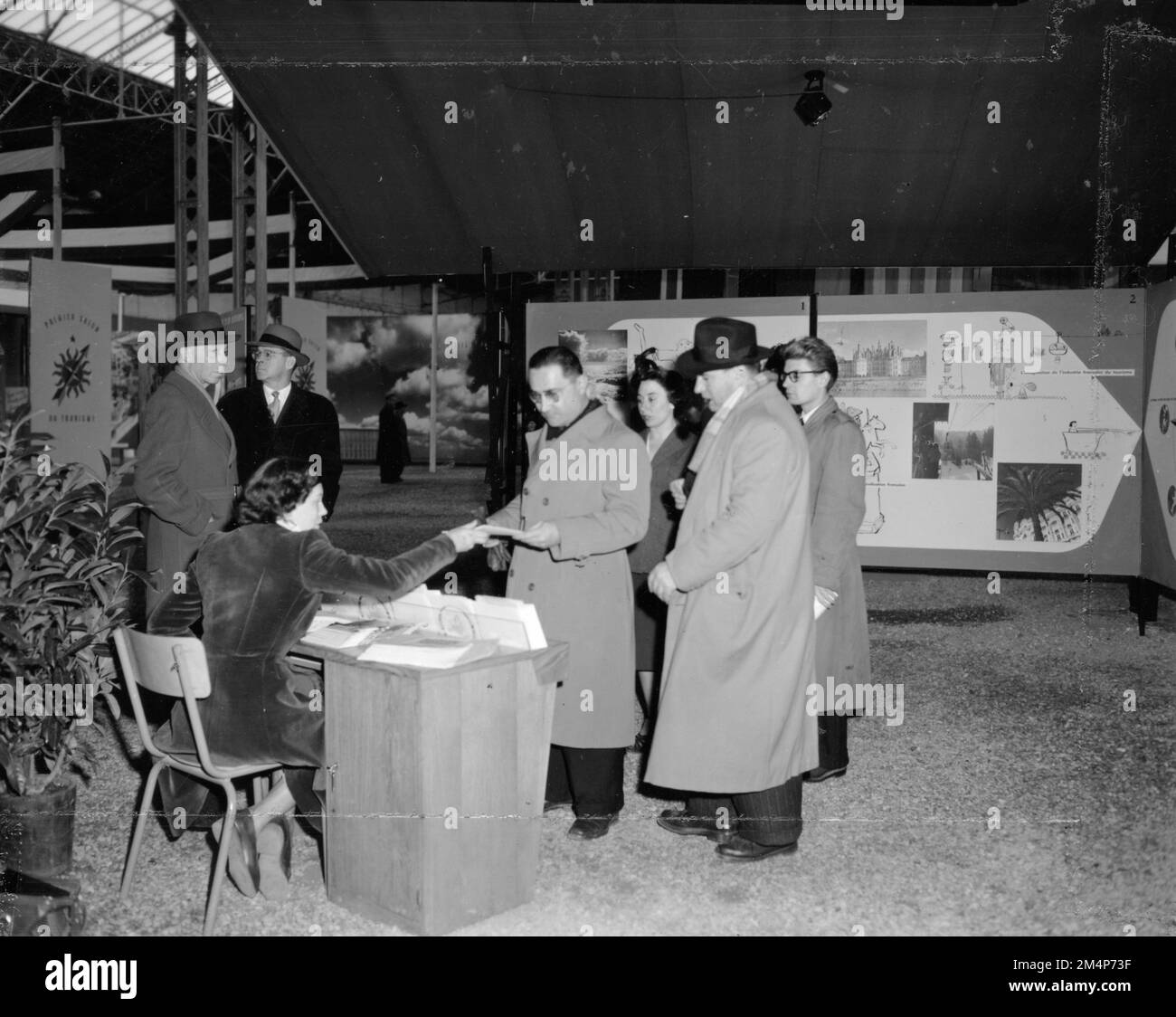 Marshall Plan Aid to French Tourism Shown at Paris Exhibition ...