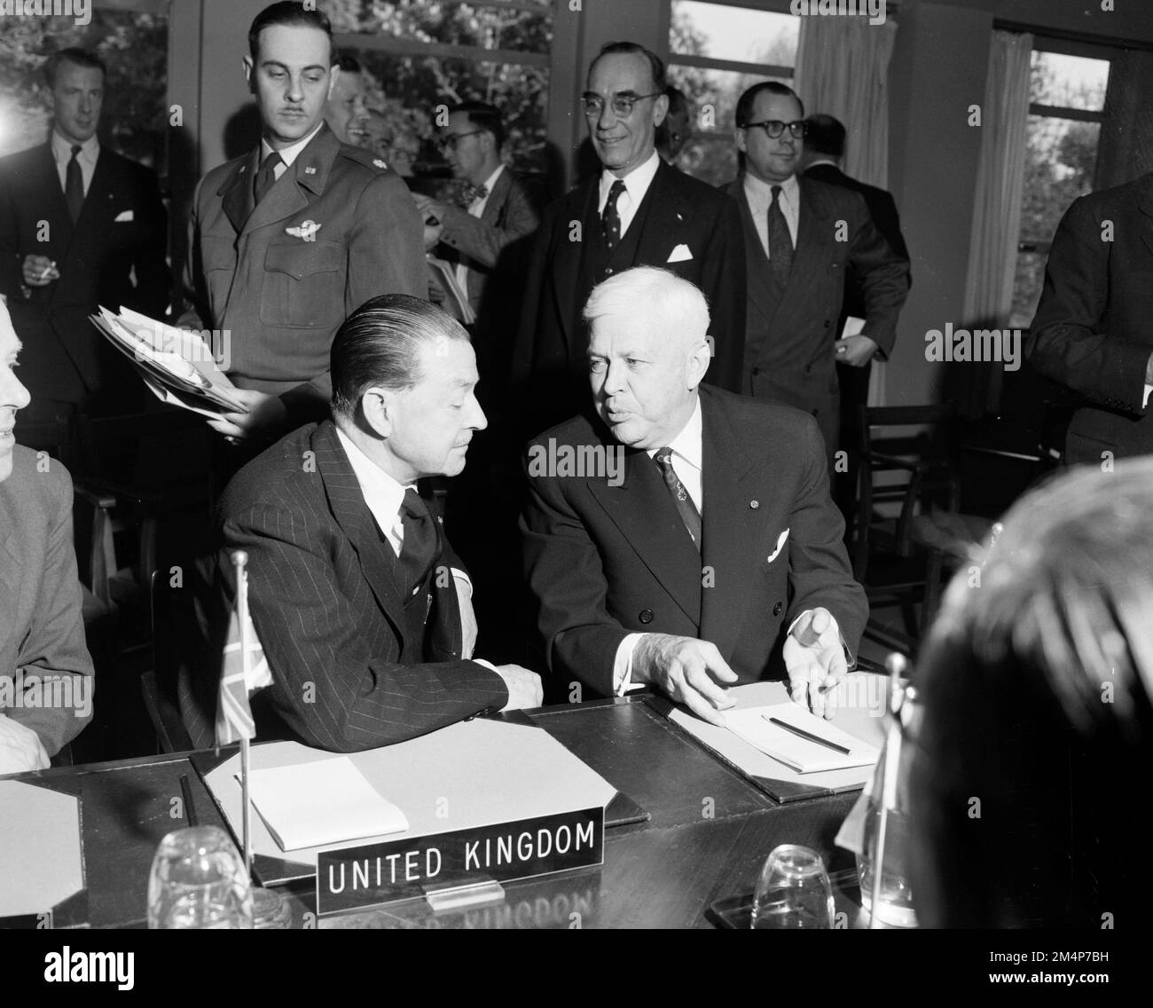 Offshore Contract - NATO Signature. Photographs of Marshall Plan ...