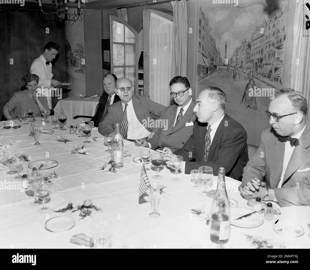 Farewell Party (Harry Martin). Photographs of Marshall Plan Programs ...
