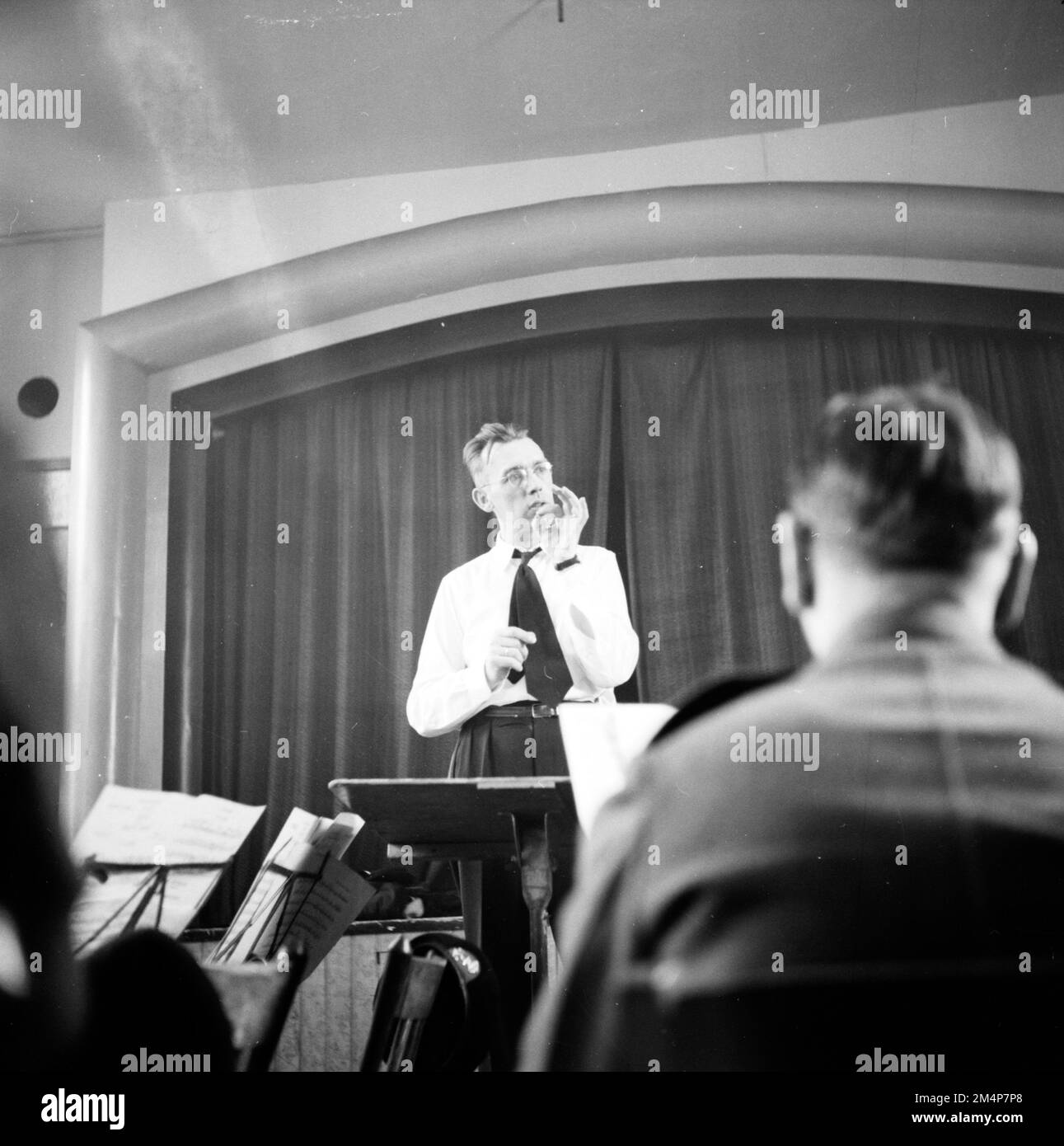 Here Comes the Band (Dutch Marine). Photographs of Marshall Plan ...