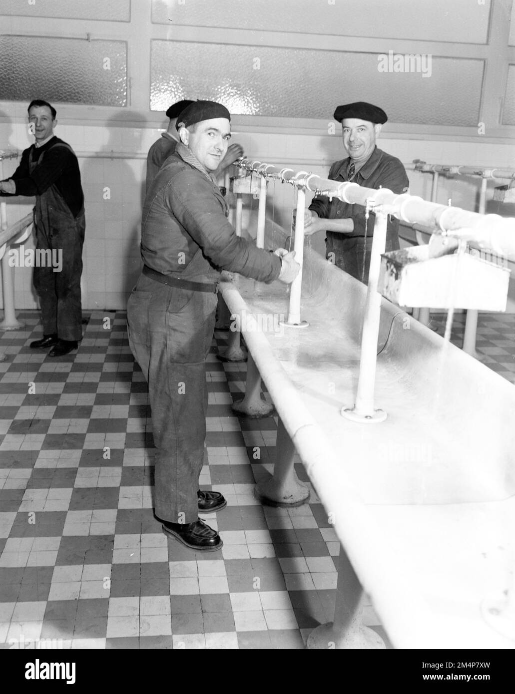 Marcel Dassault Aircraft Assembly Factory. Photographs of Marshall Plan ...