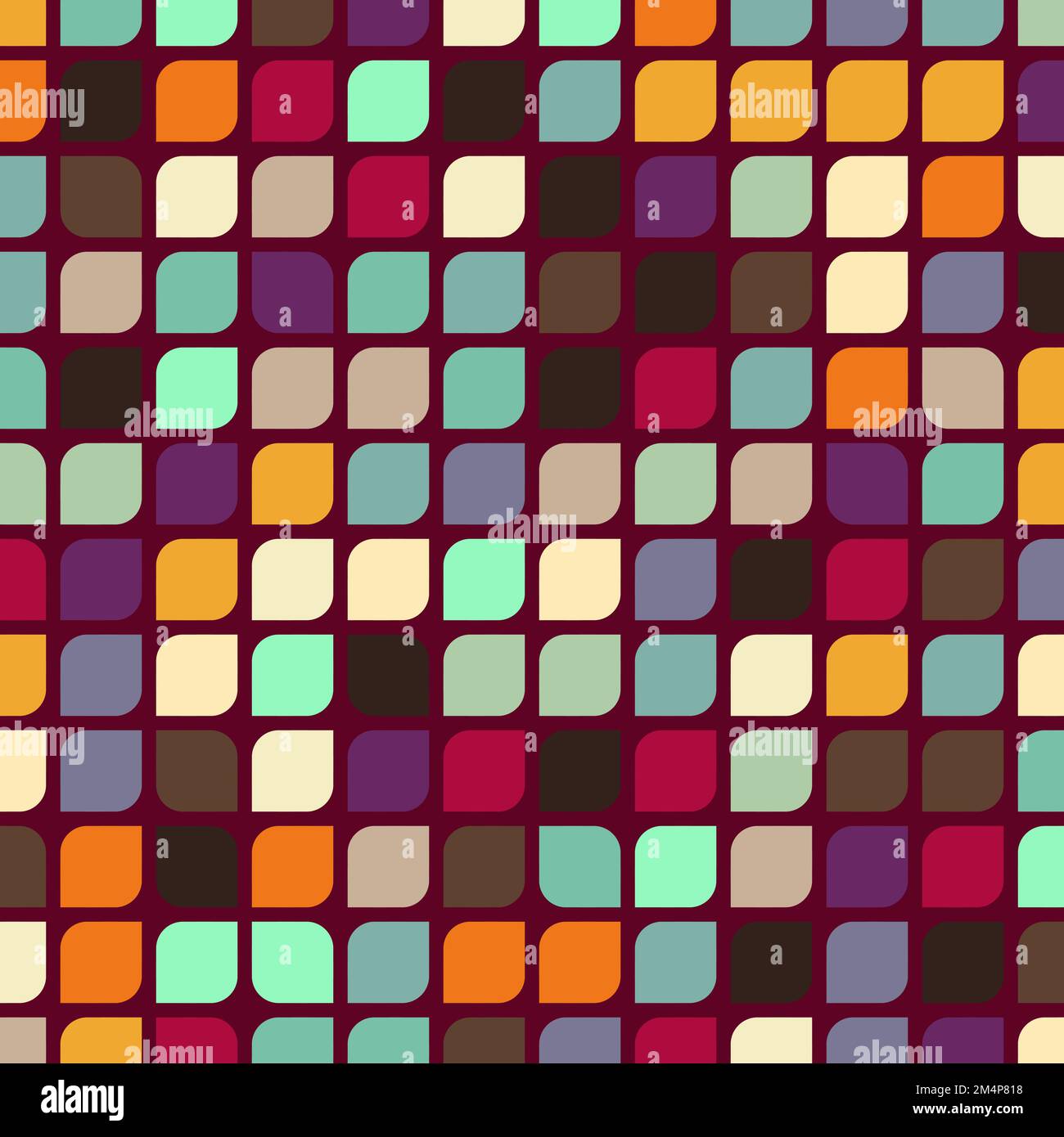 Color checkered squares background generative pattern illustration ...