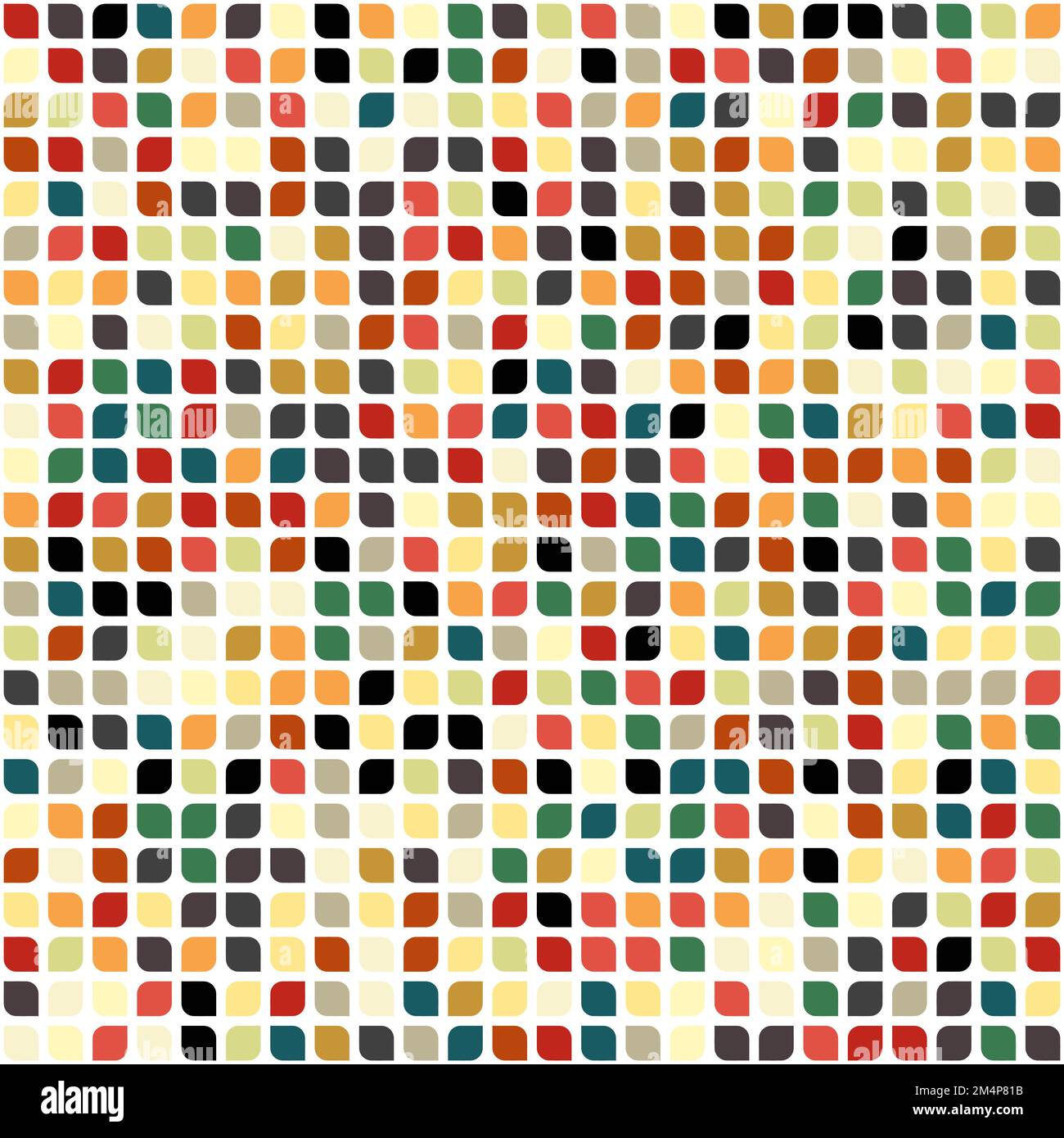 Color checkered squares background generative pattern illustration ...