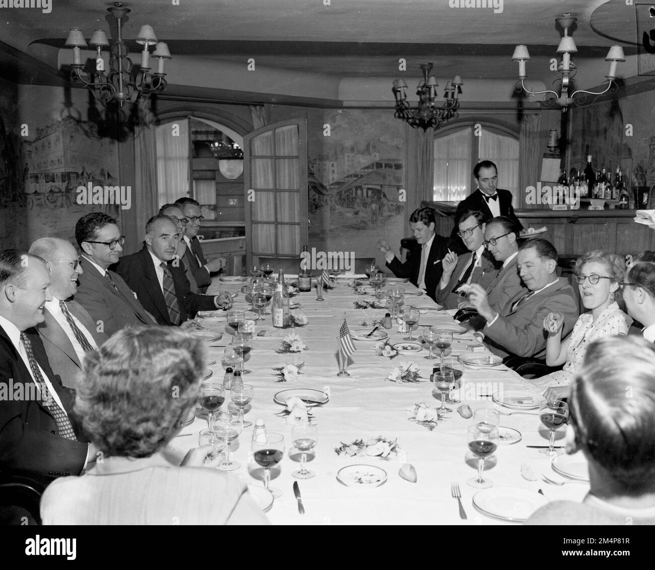 Farewell Party (Harry Martin). Photographs of Marshall Plan Programs ...