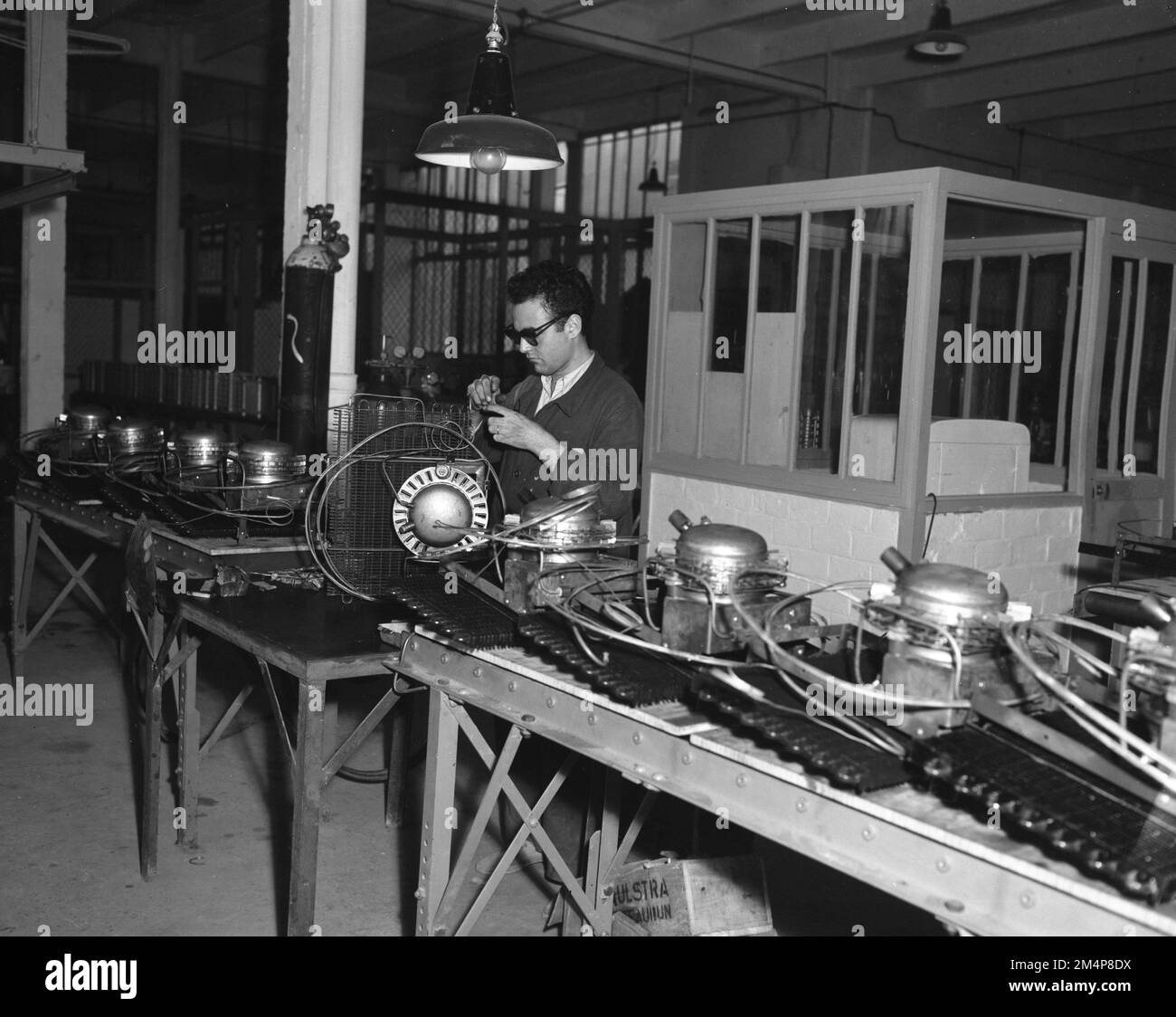 French Refrigerator Plant Increases its Productivity. Photographs of ...