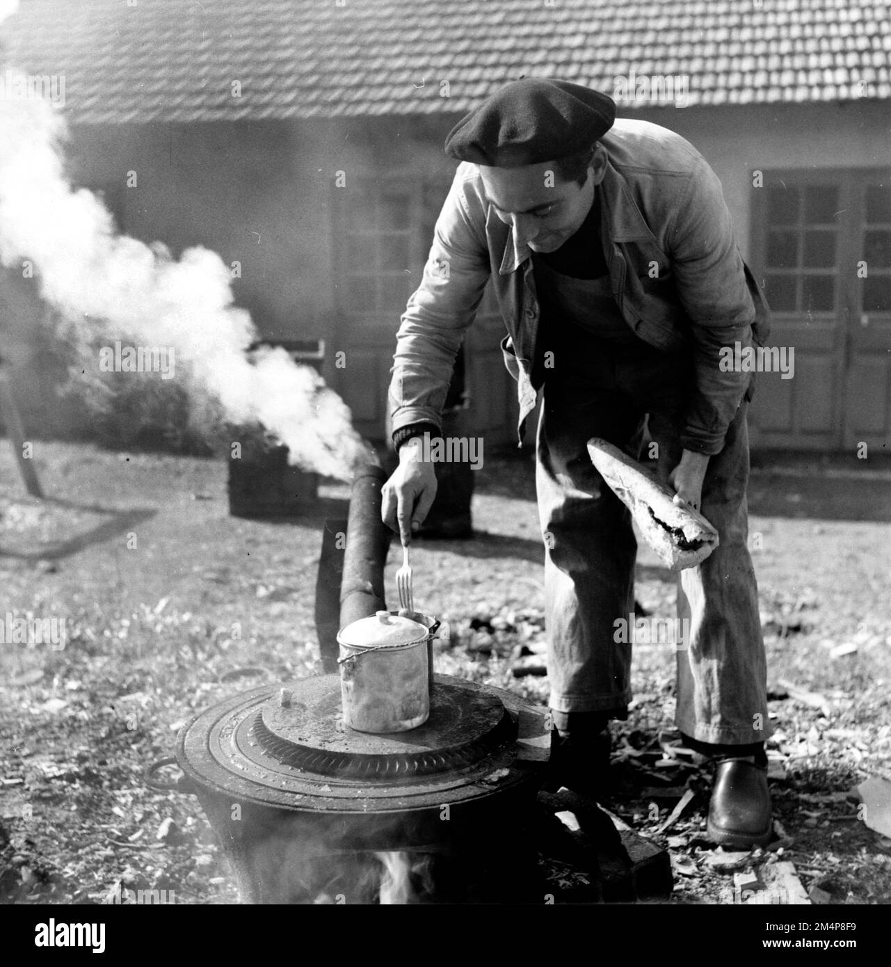 Turbomeca Aircraft Engine Factory. Photographs of Marshall Plan ...