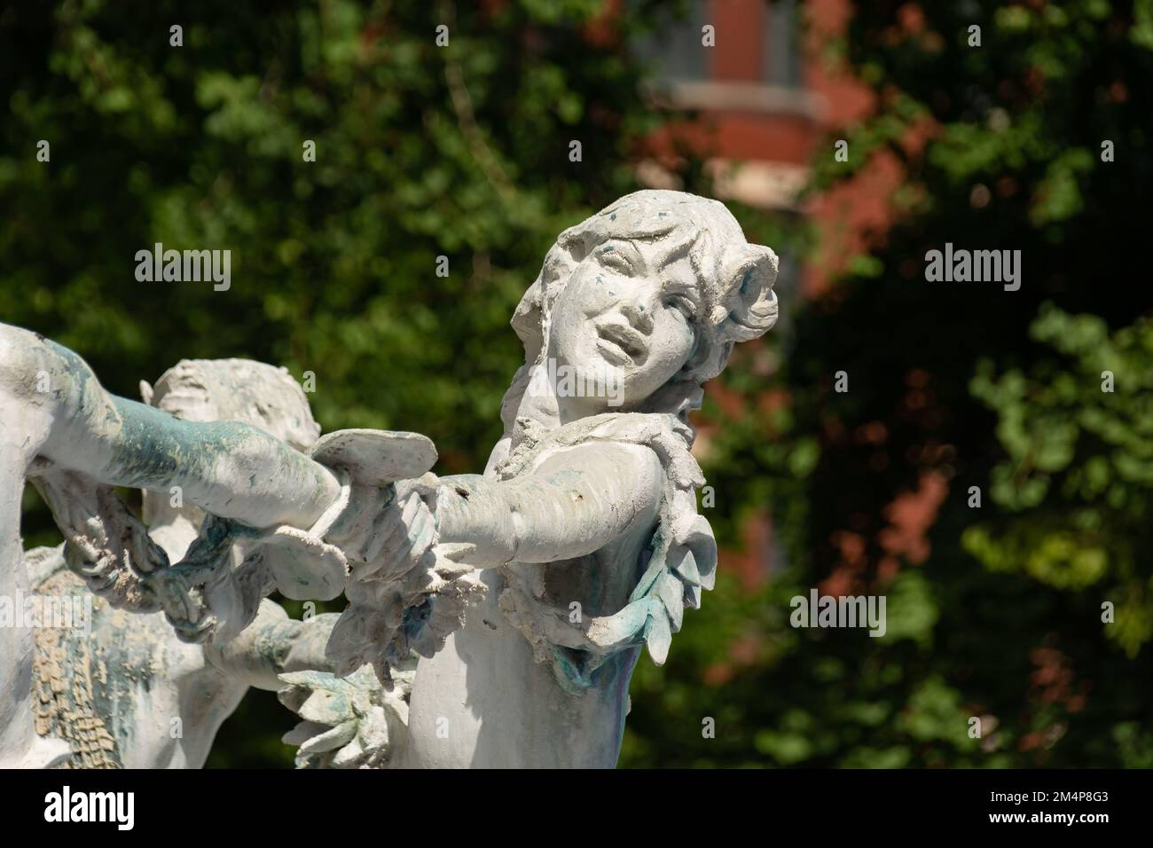 Indianapolis, Indiana - United States - July 29th, 2022: Sculpture from ...