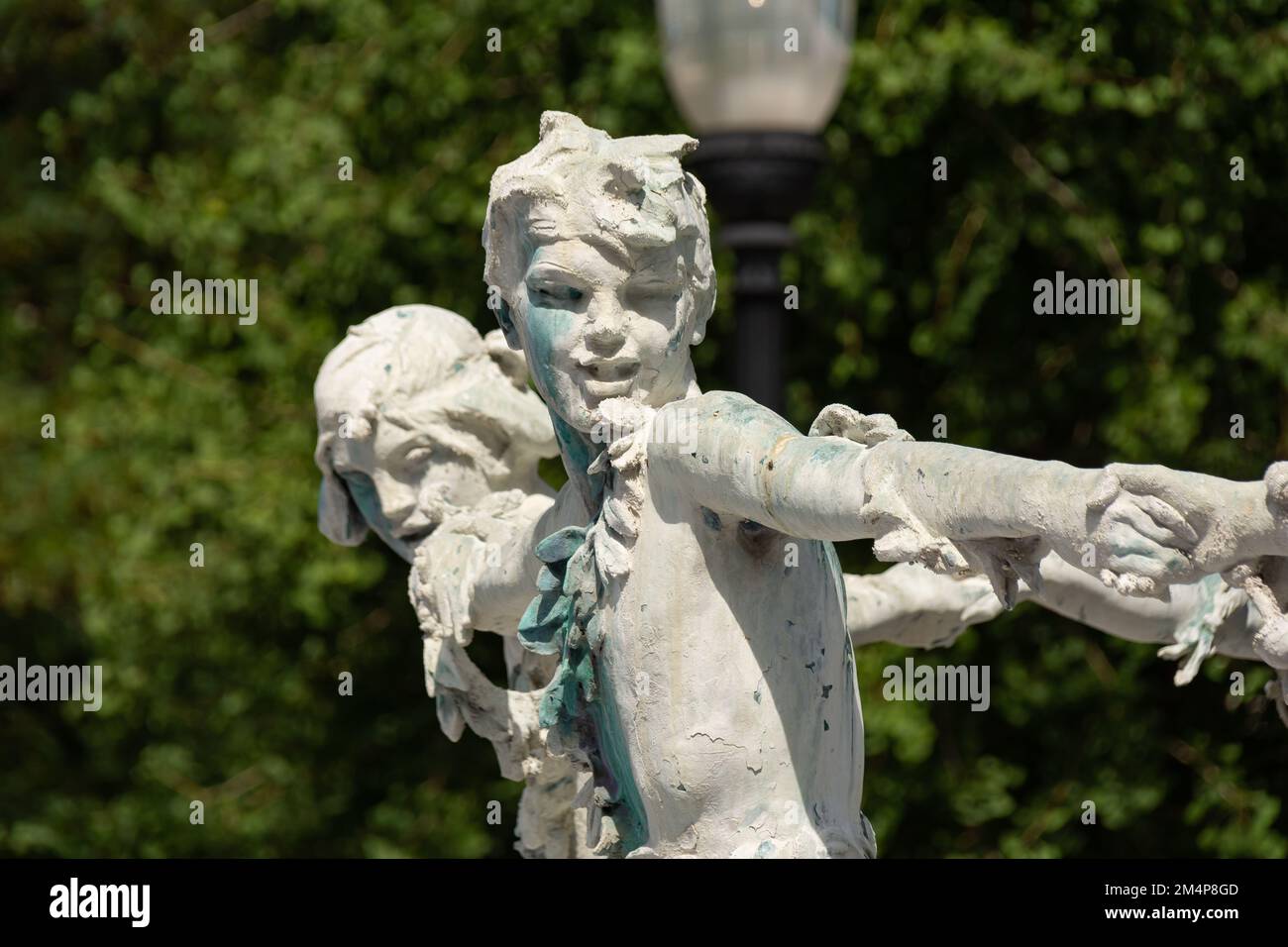 Indianapolis, Indiana - United States - July 29th, 2022: Sculpture from ...