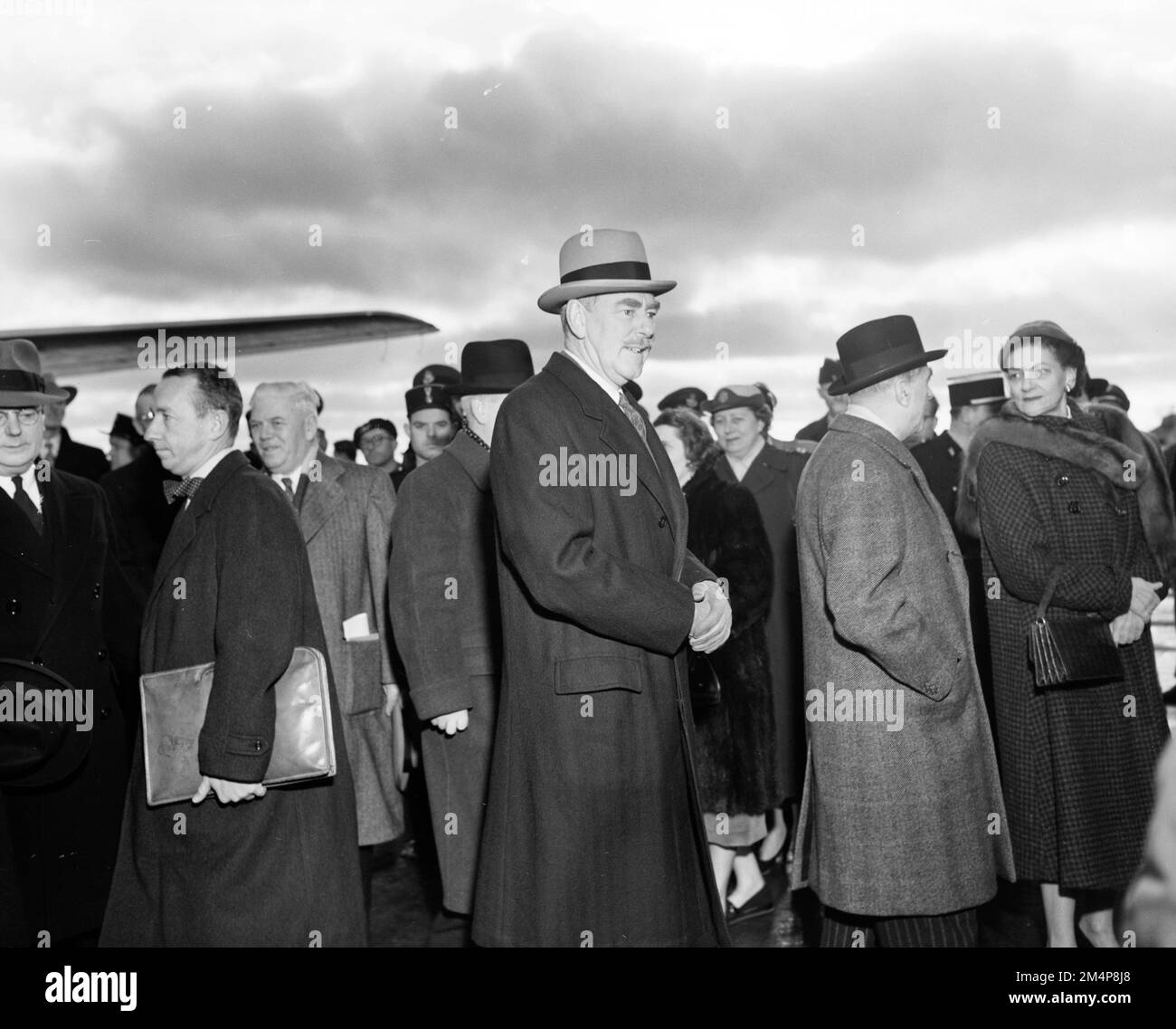 Acheson's Arrival for NATO Conference with US Delegation. Photographs ...