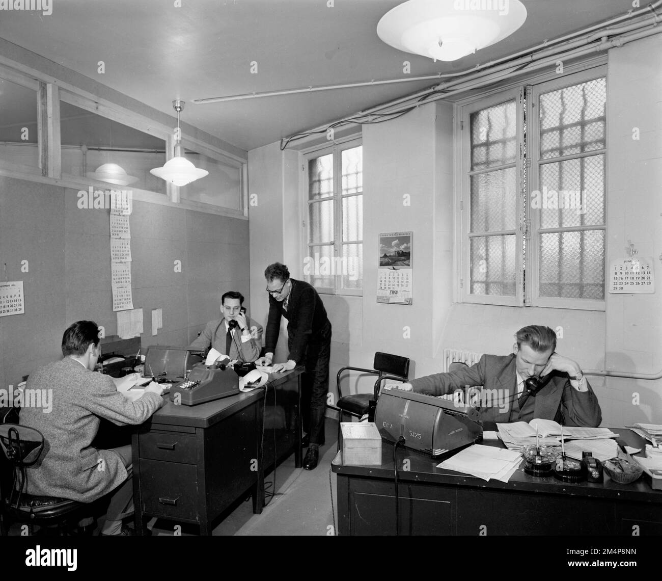 Faisanderie and MSA Garage. Photographs of Marshall Plan Programs ...