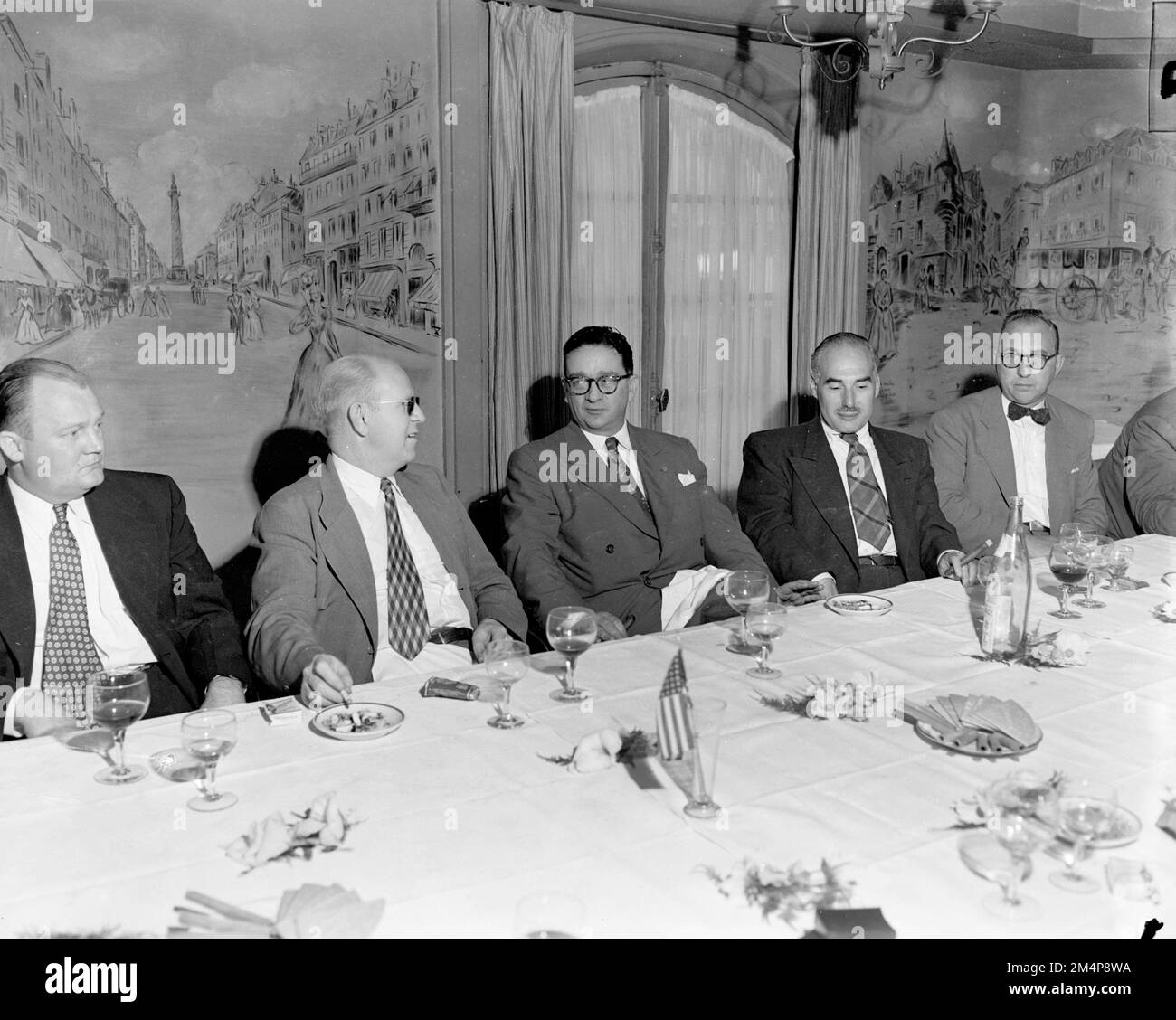 Farewell Party (Harry Martin). Photographs of Marshall Plan Programs ...