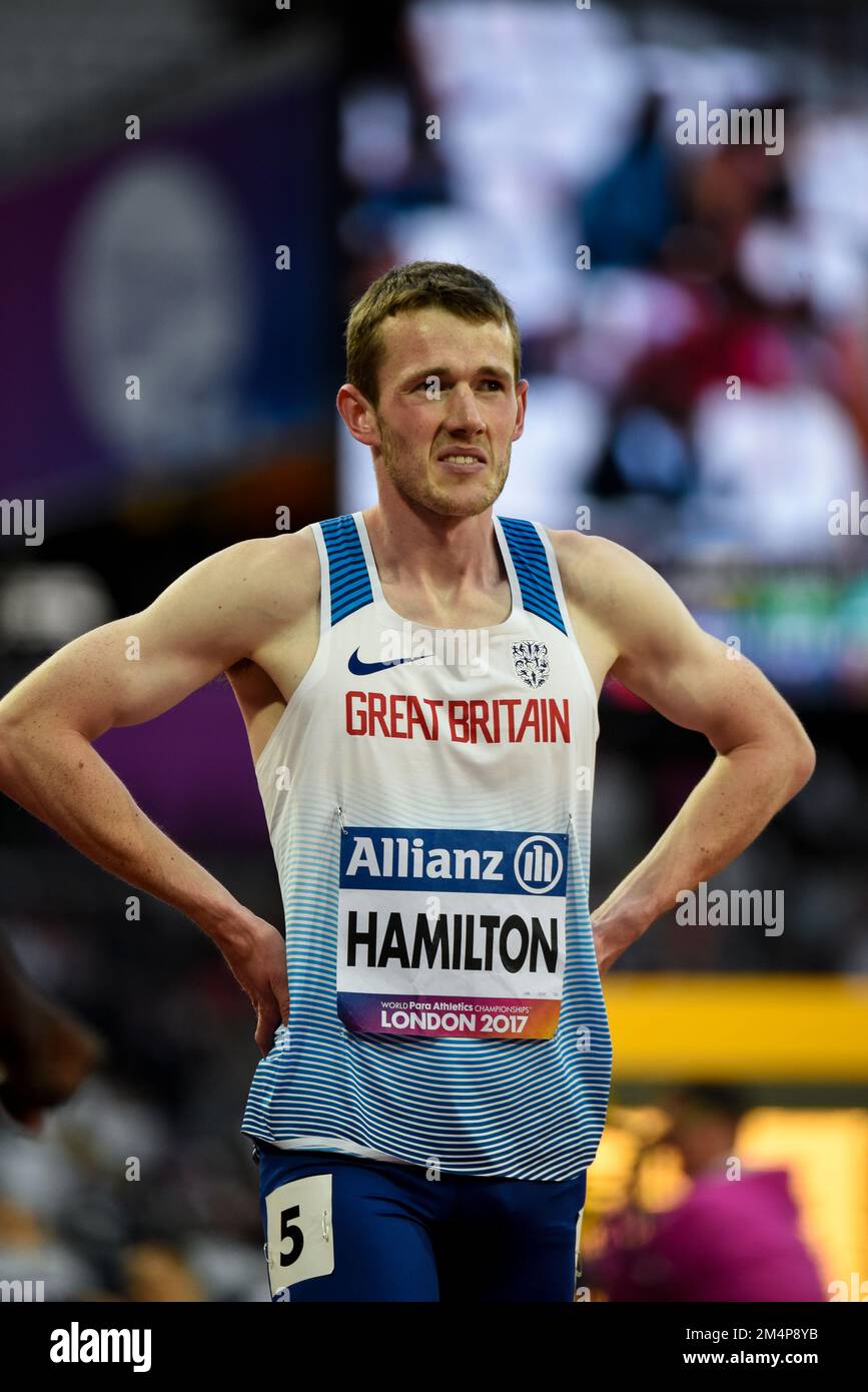James Hamilton ready to compete in the 800m T20 at the World Para ...