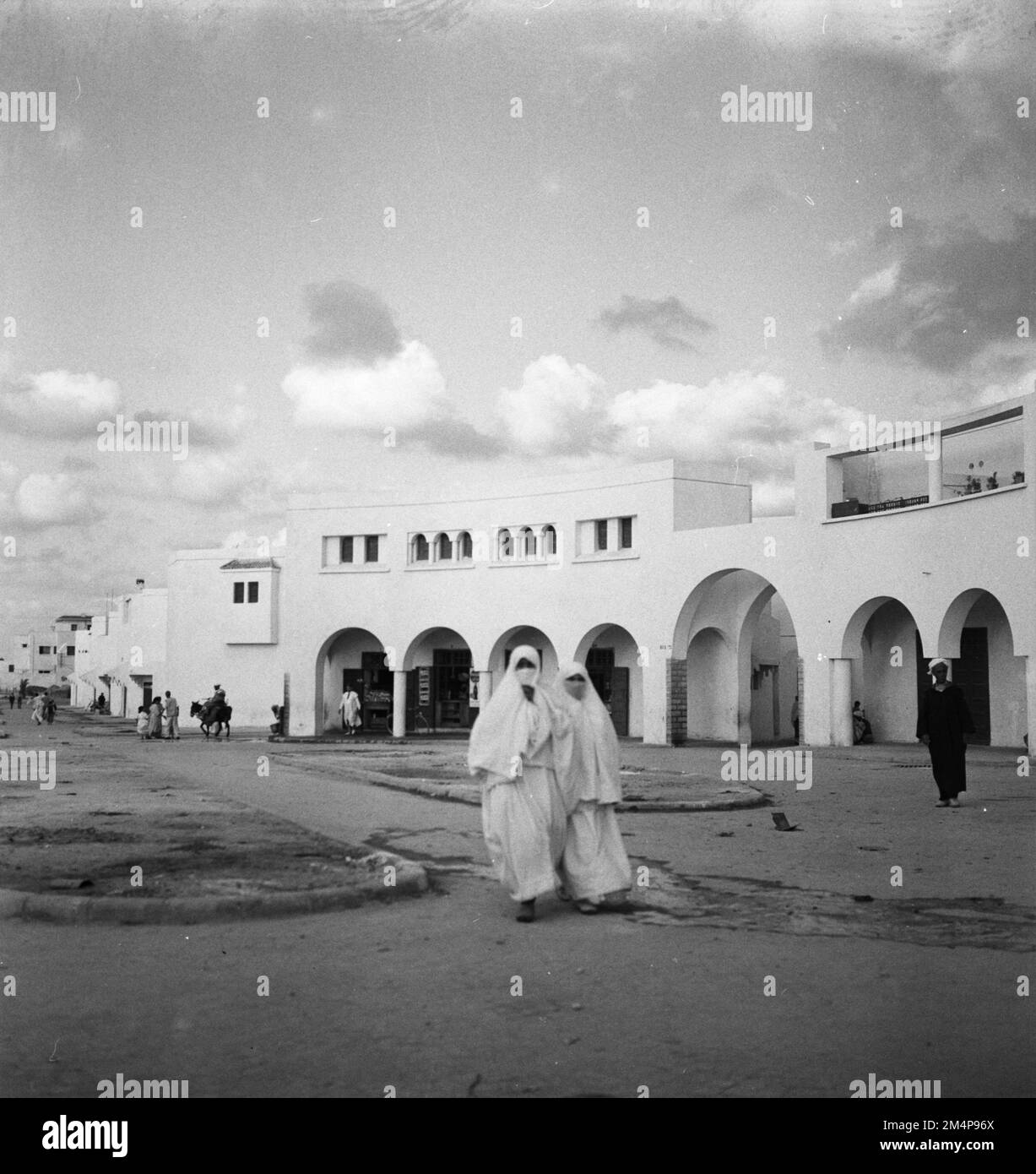 Ambitious Housing Project in Morocco. Photographs of Marshall Plan ...
